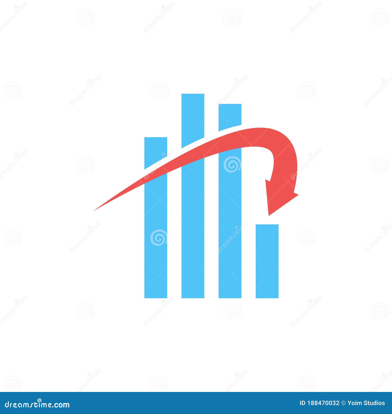 Statistics Vector Design Template Illustration Stock Vector ...