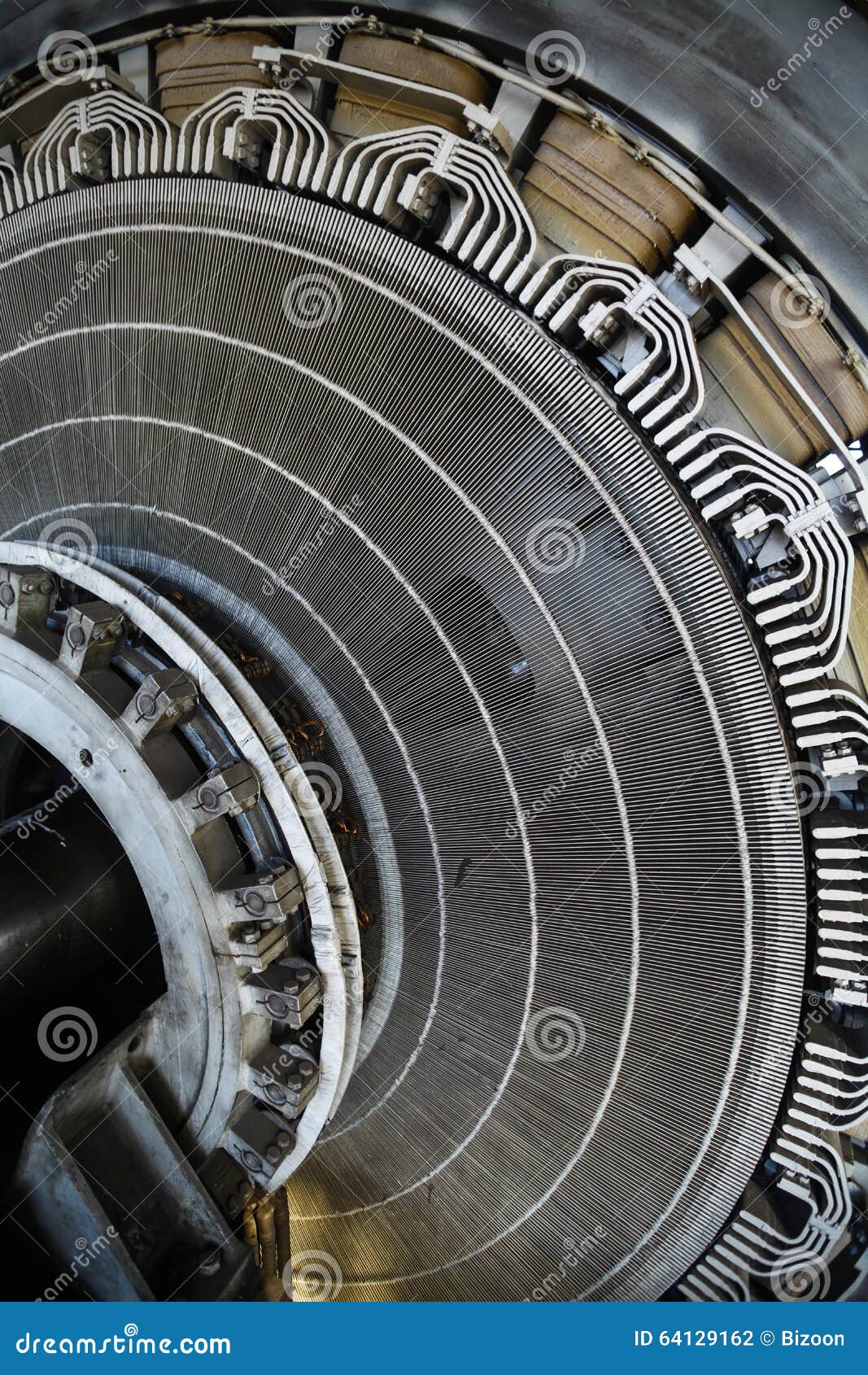 Stator in an Electric Motor Stock Photo - Image of mechanic, generator ...