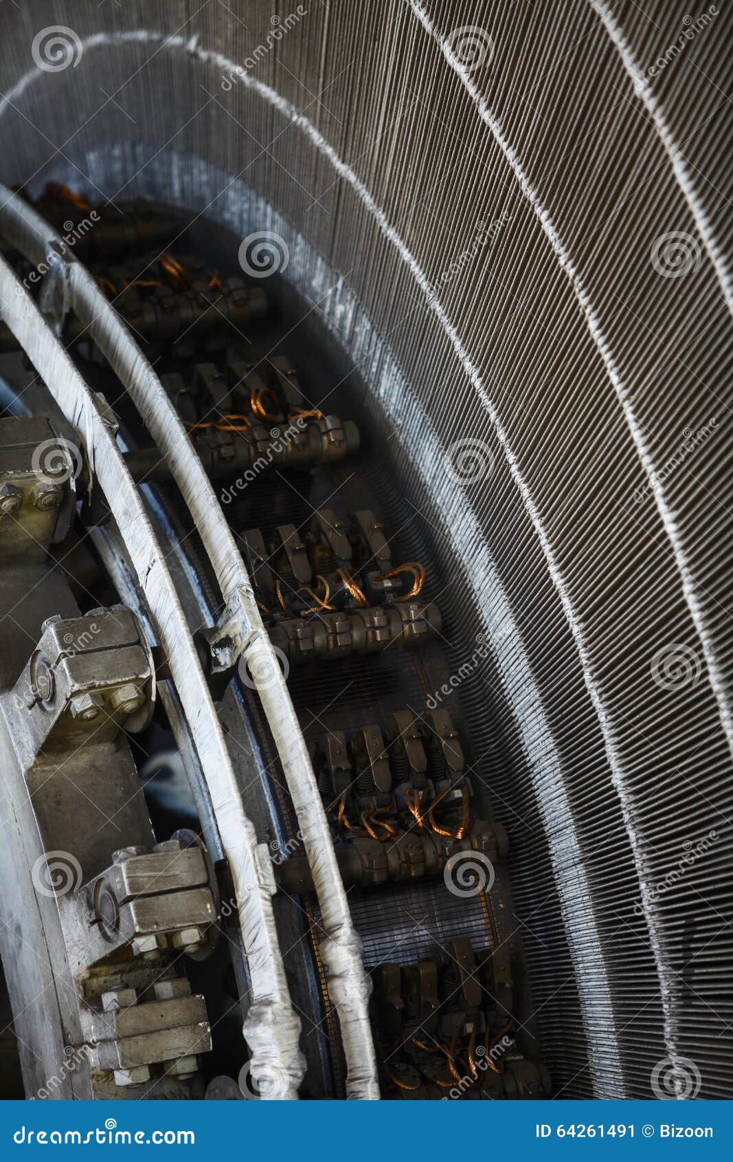 Stator in an Electric Motor Stock Image - Image of metal, factory: 64261491