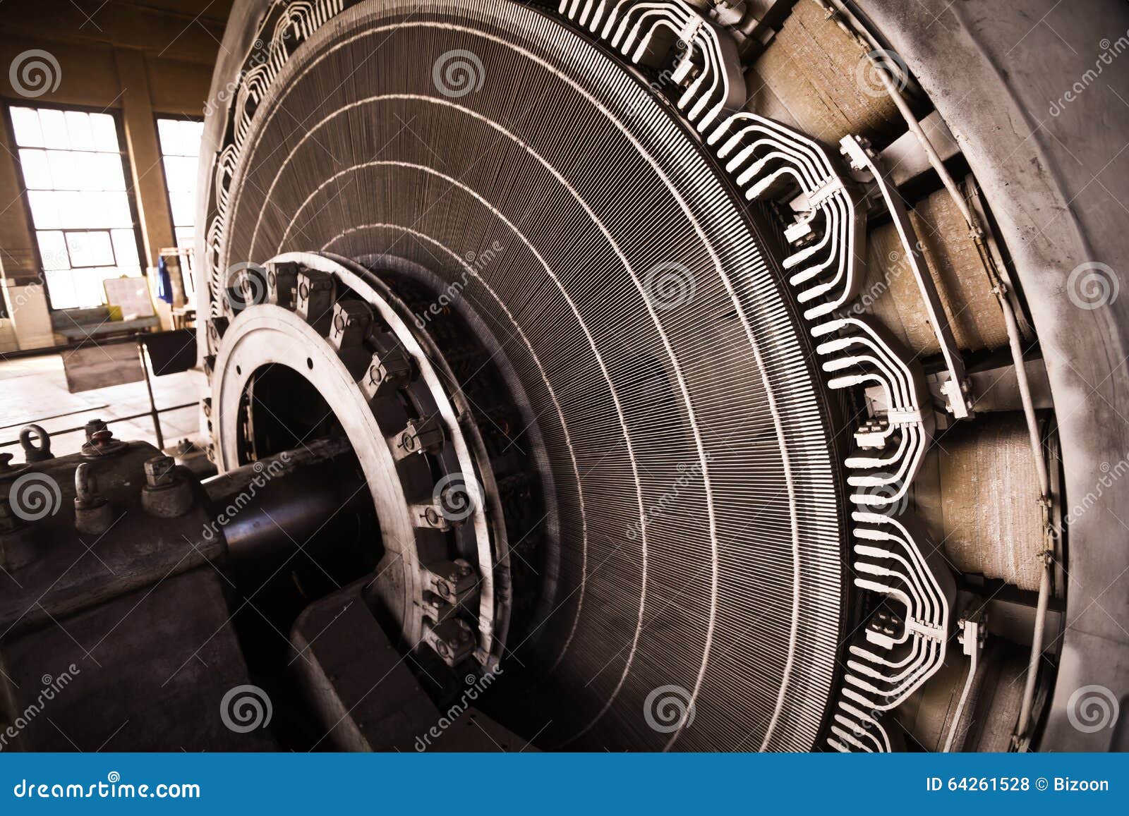 Stator in an Electric Motor Stock Photo - Image of machine, instrument ...