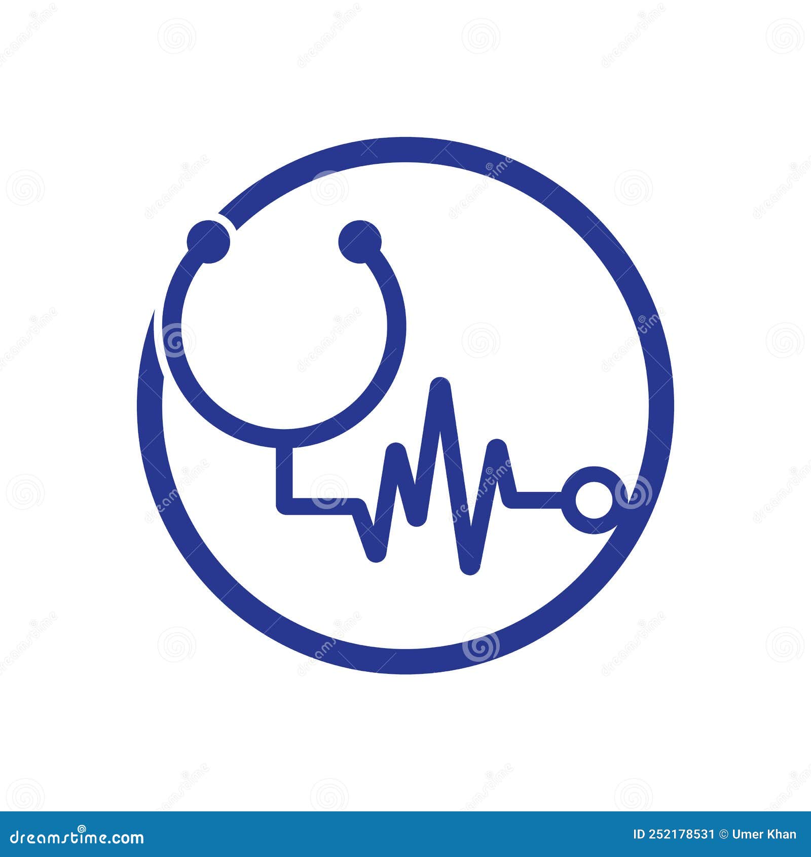 Statoscope Pulse Logo Template Design Vector. Stock Vector ...