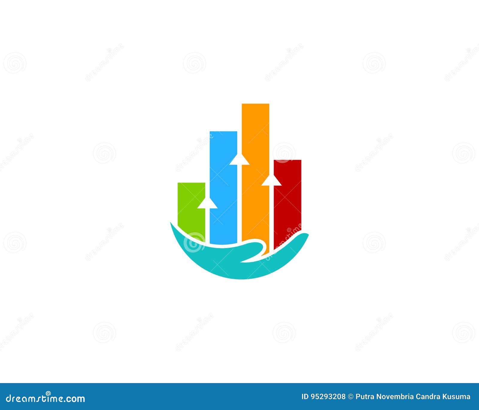 Stats Report Care Icon Logo Design Element Stock Vector - Illustration ...