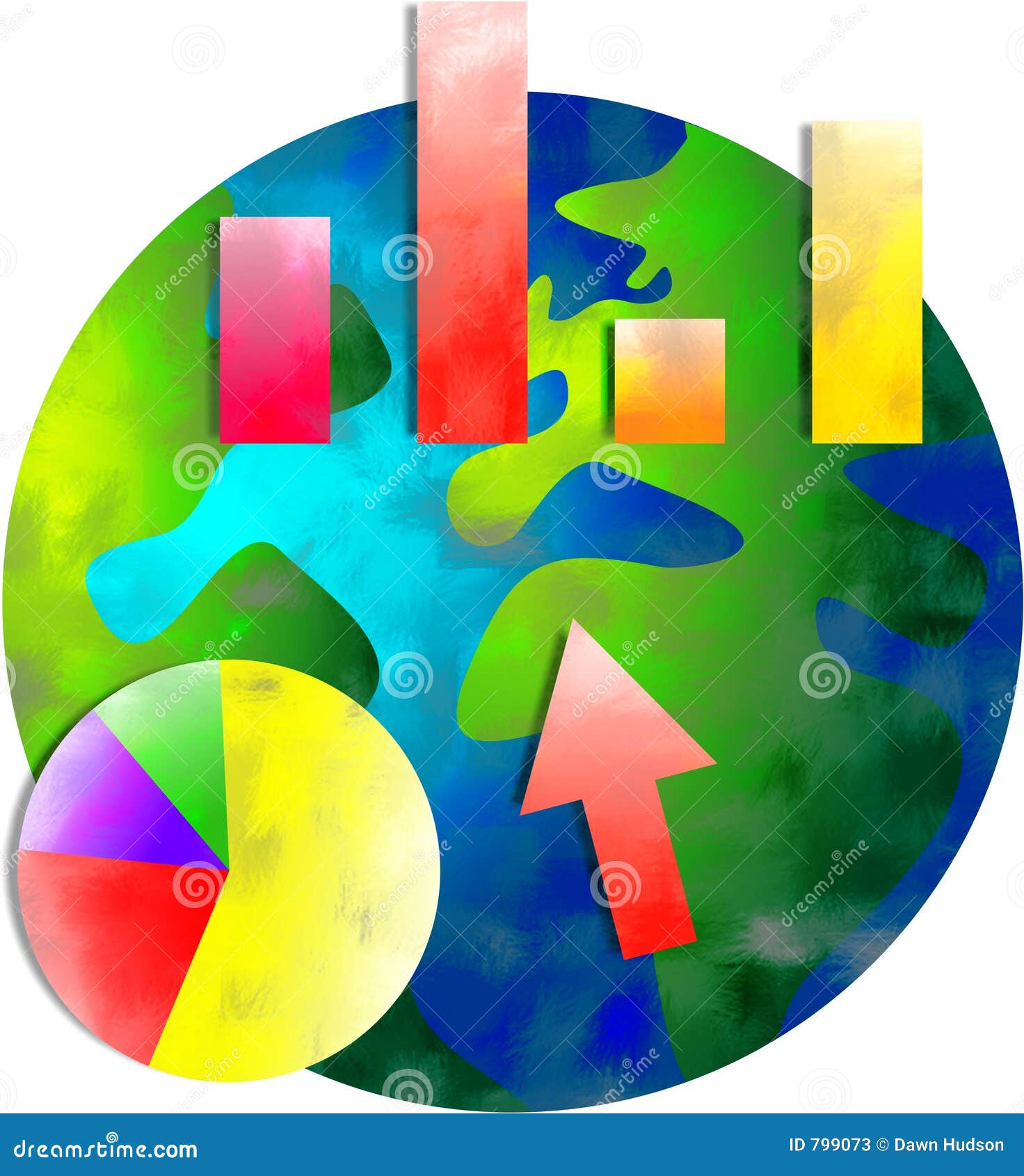 Stats world stock illustration. Illustration of conceptual - 799073