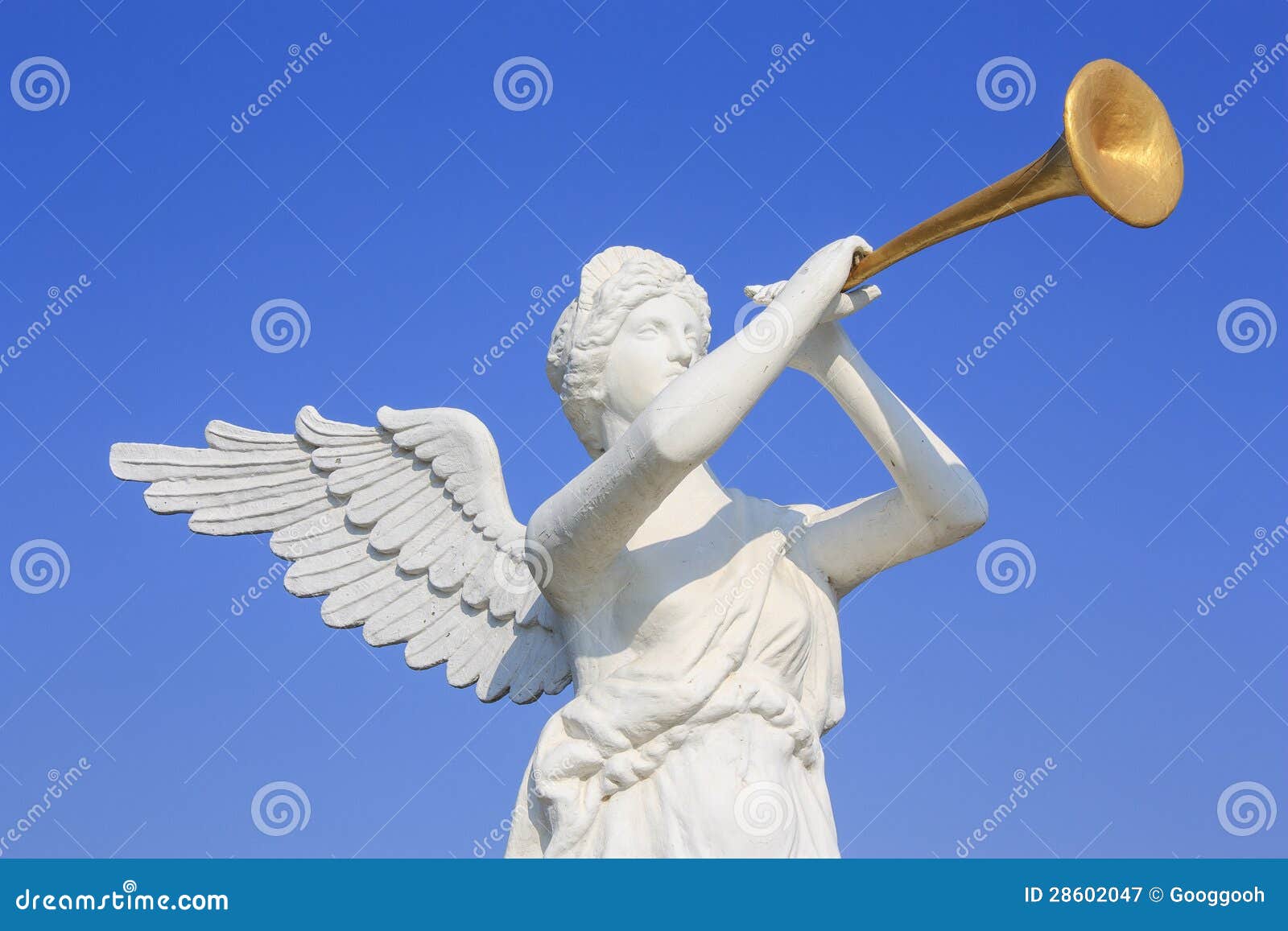 Statua di angelo immagine stock. Immagine di pietra, costruzioni - 28602047