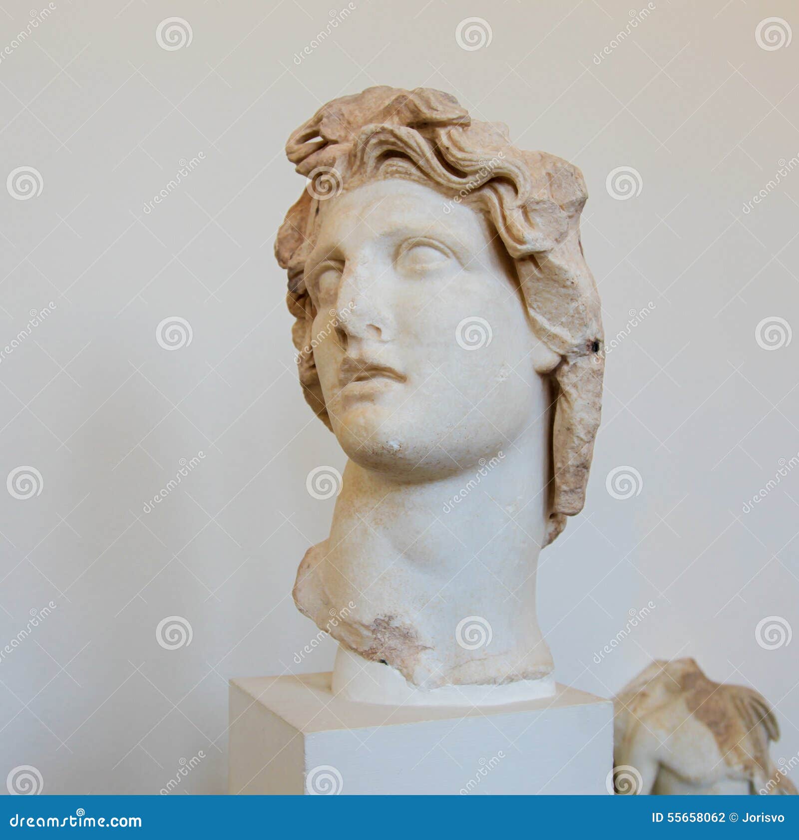 Statua Di Apollo, Greco Dio Del Sun, in Rodi Fotografia Editoriale ...