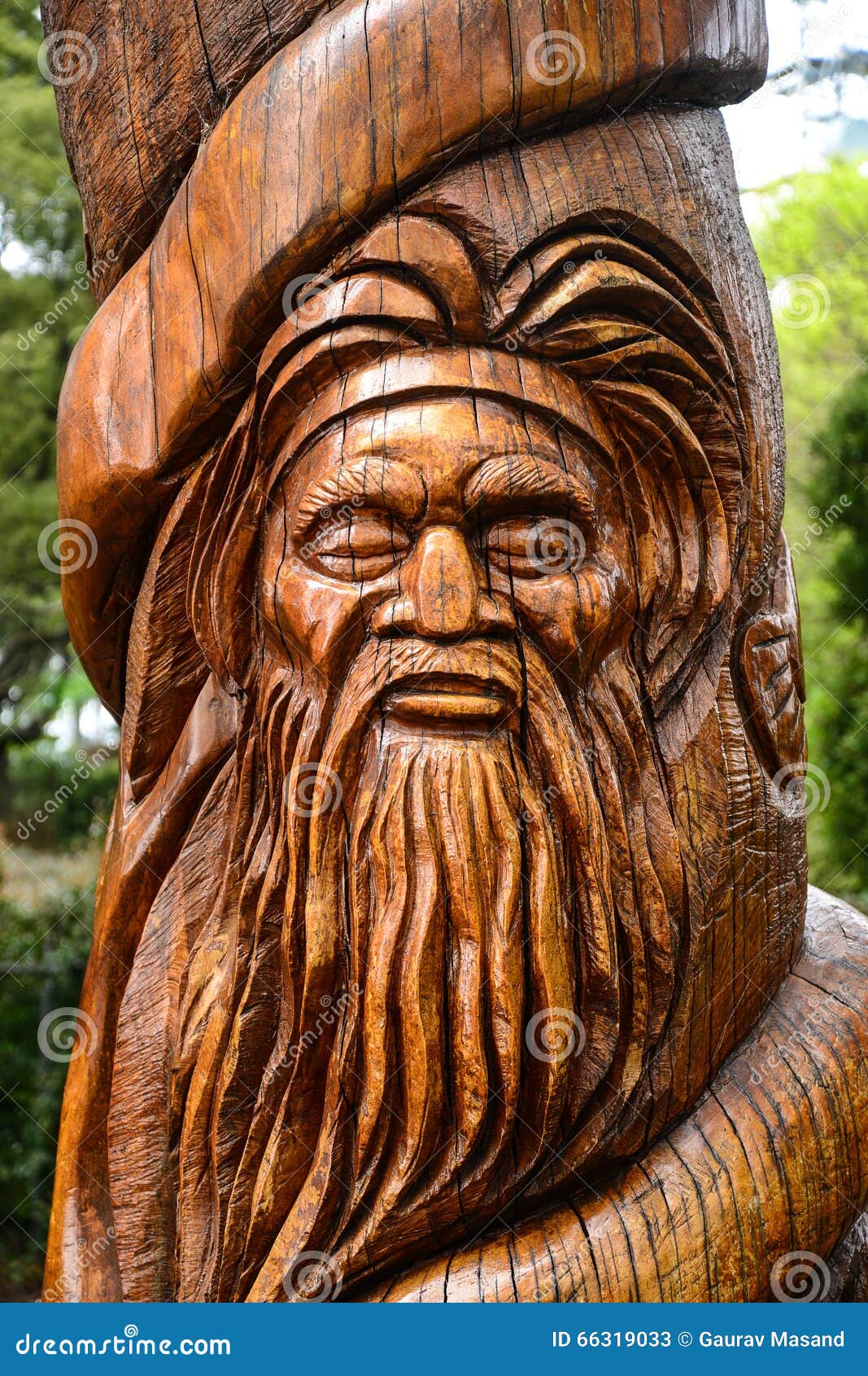 Statue of aborginal man stock image. Image of carpenter - 66319033