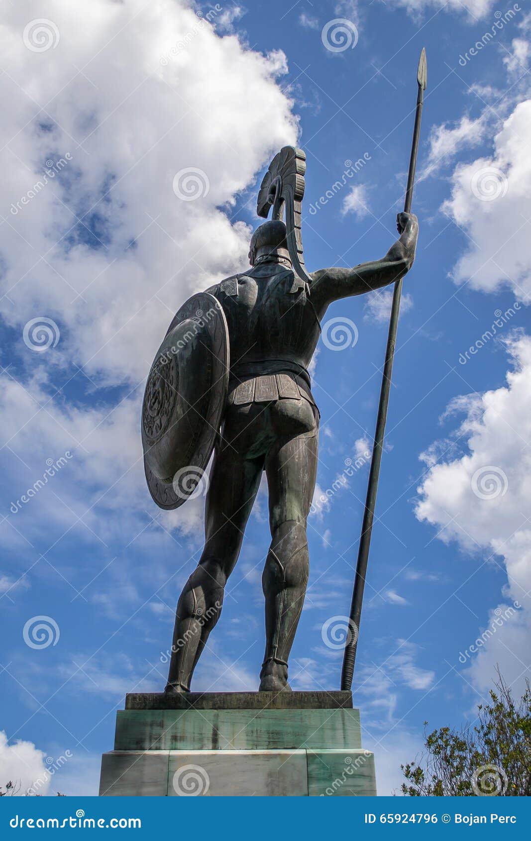 Statue of Achilles stock photo. Image of achilleion, historical - 65924796