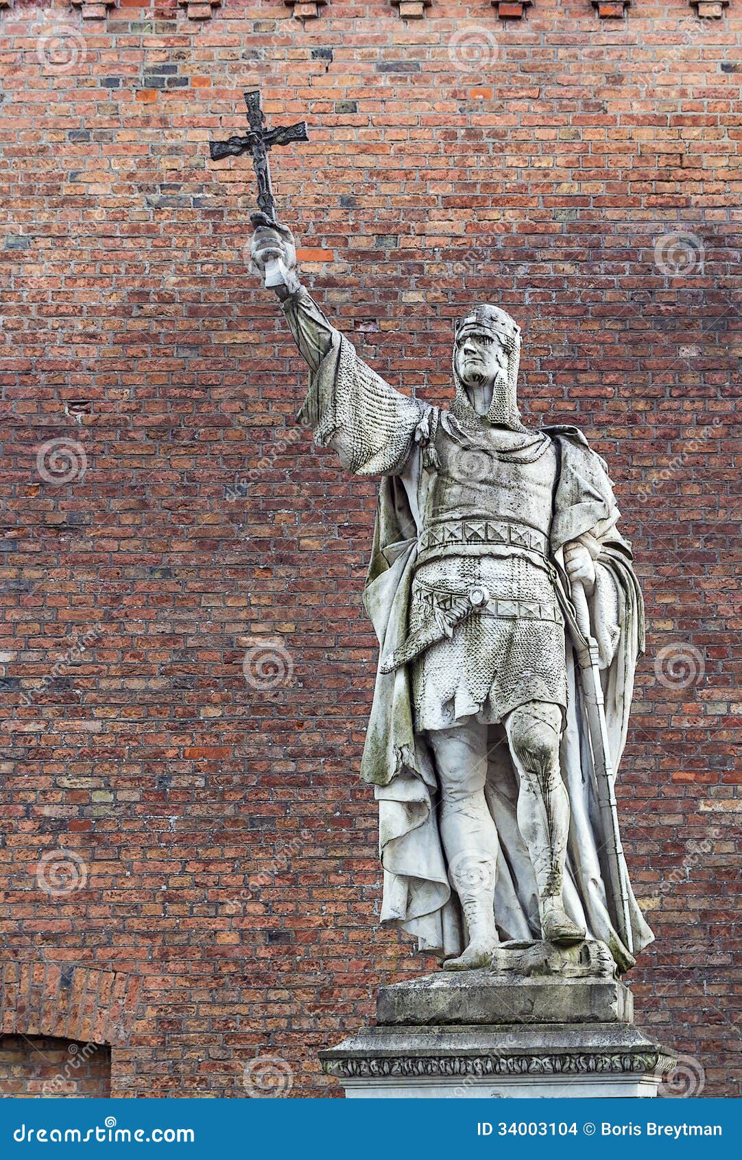 Statue Albert the Bear, Germania Stock Photo - Image of style, margrave ...