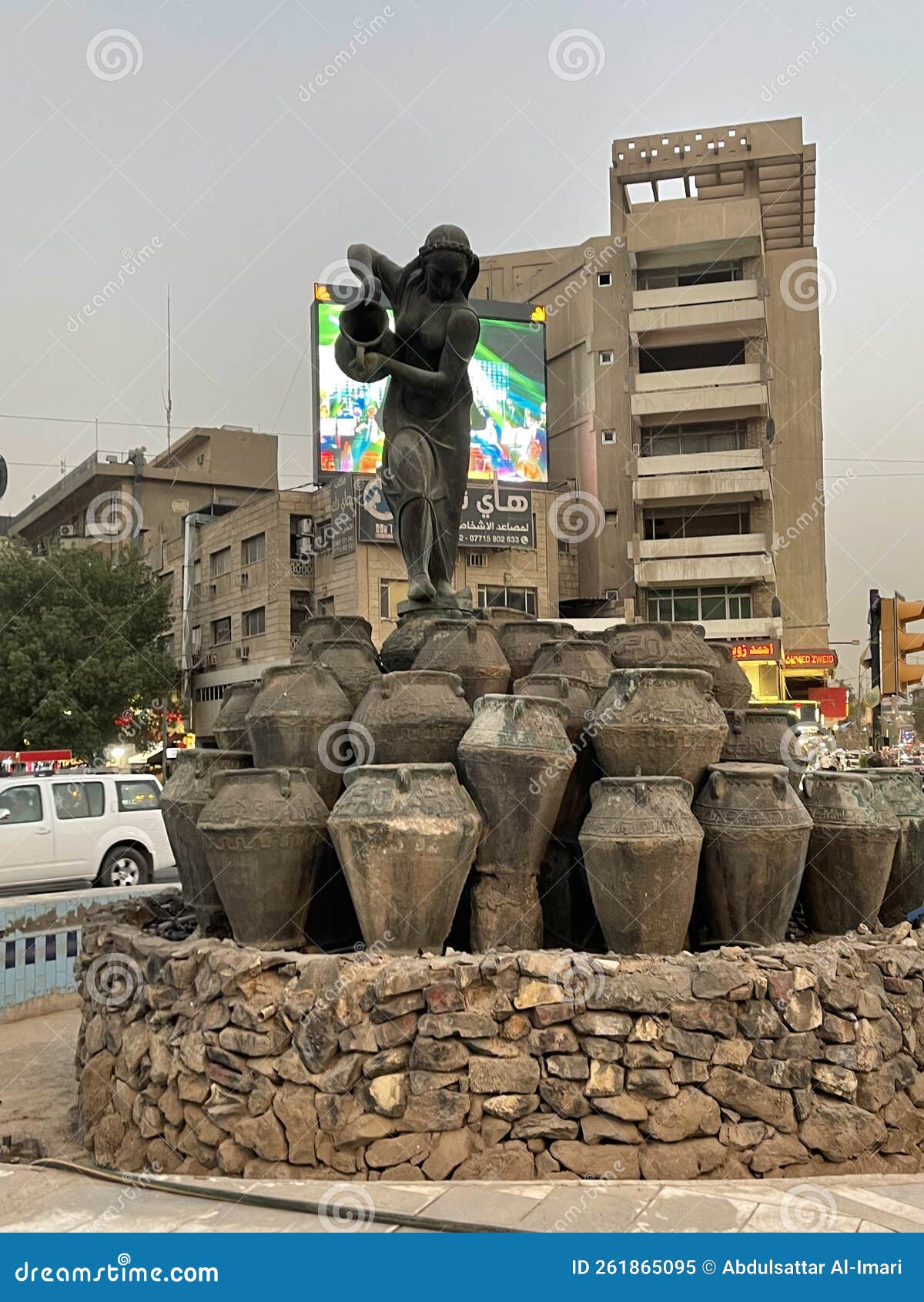 A Statue of Amber and the Forty Thieves Was Erected in One of the ...