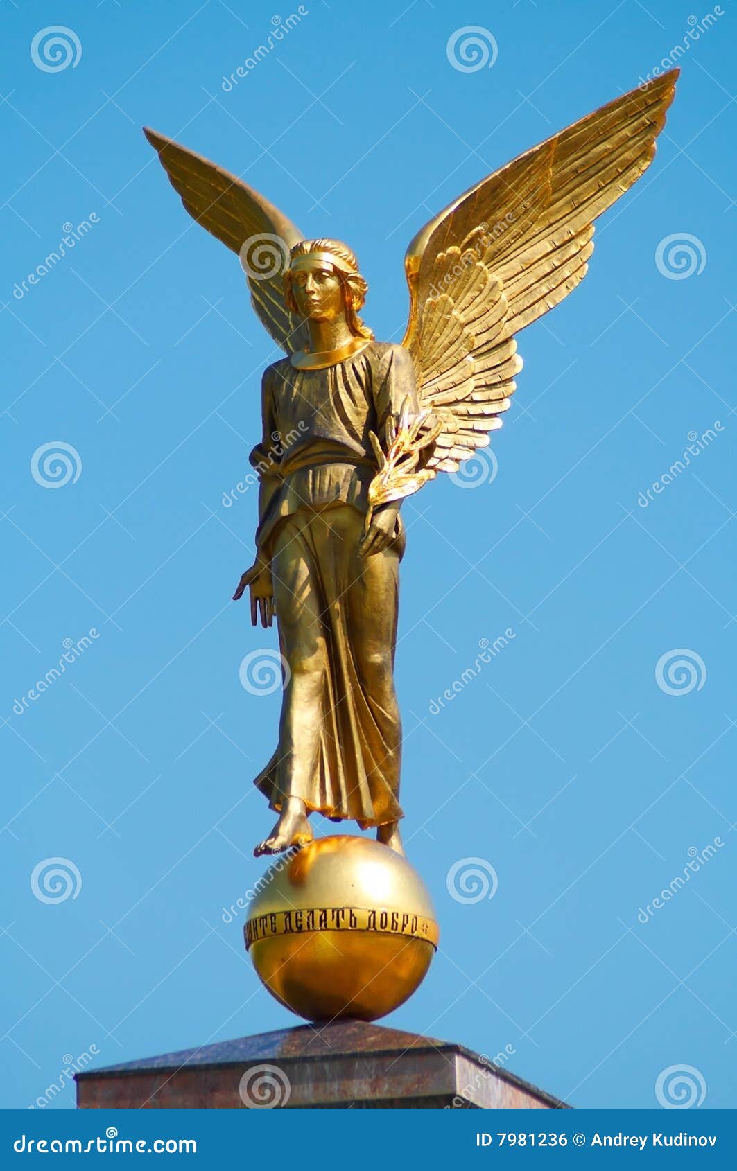 Statue of angel stock photo. Image of relax, peace, believe - 7981236
