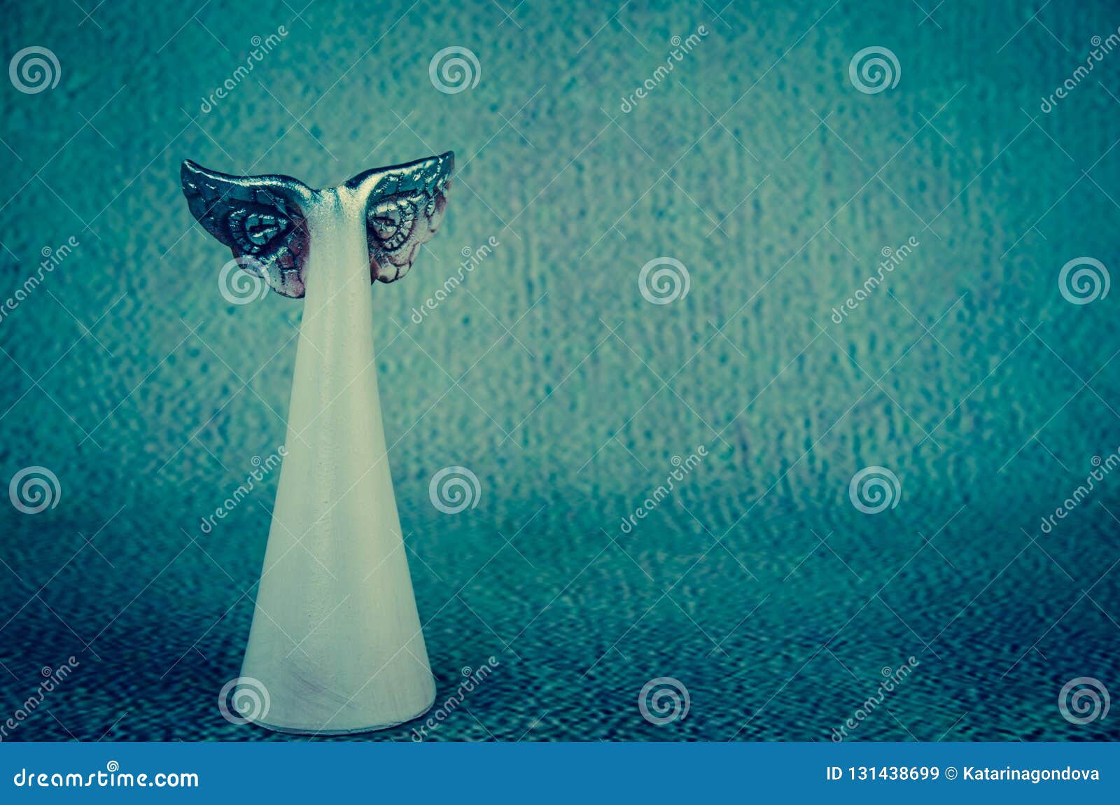 Statue of Angel without Any Head Stock Image - Image of blue, sign ...