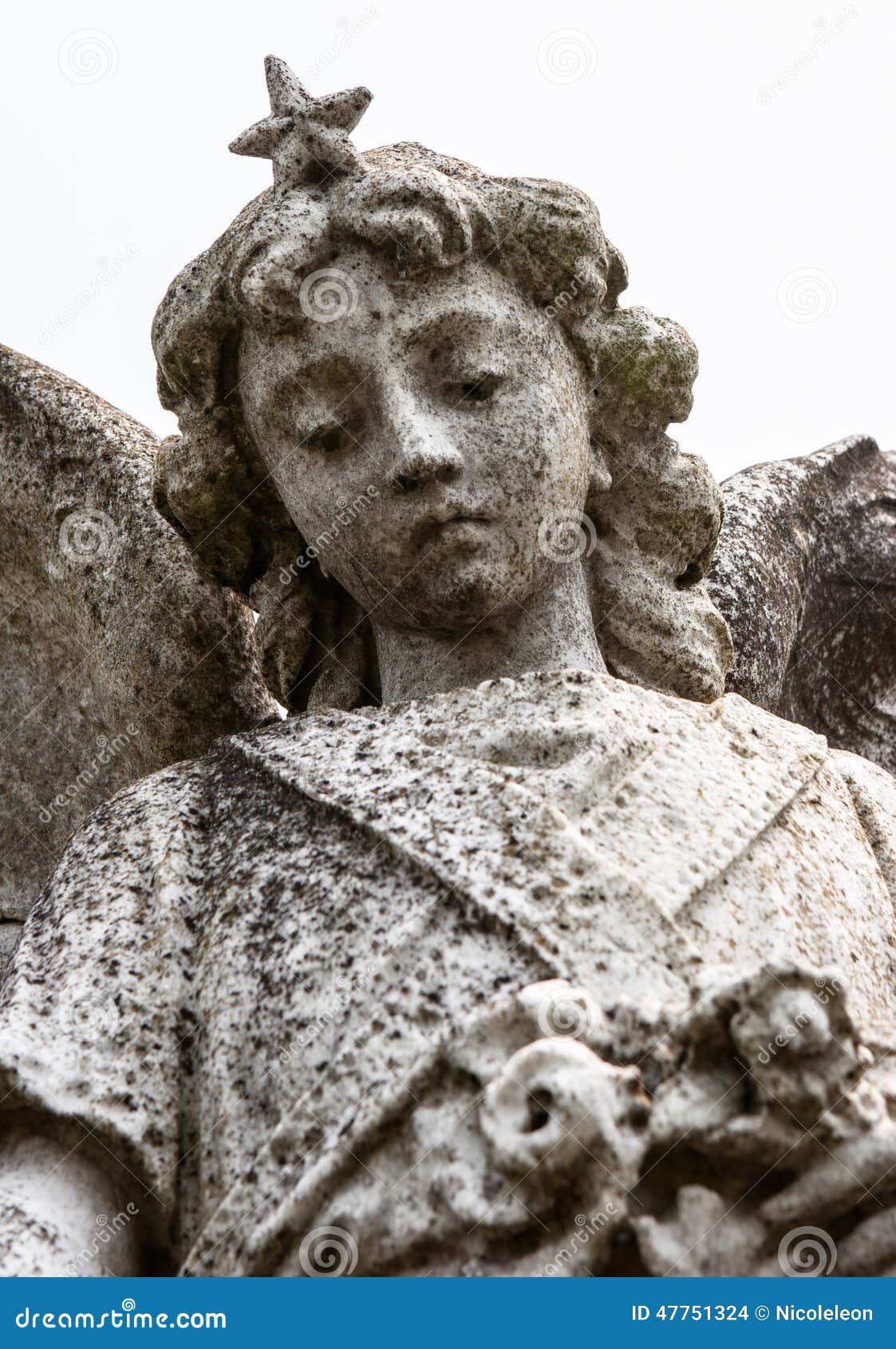 Statue of an Angel stock photo. Image of stone, pure - 47751324
