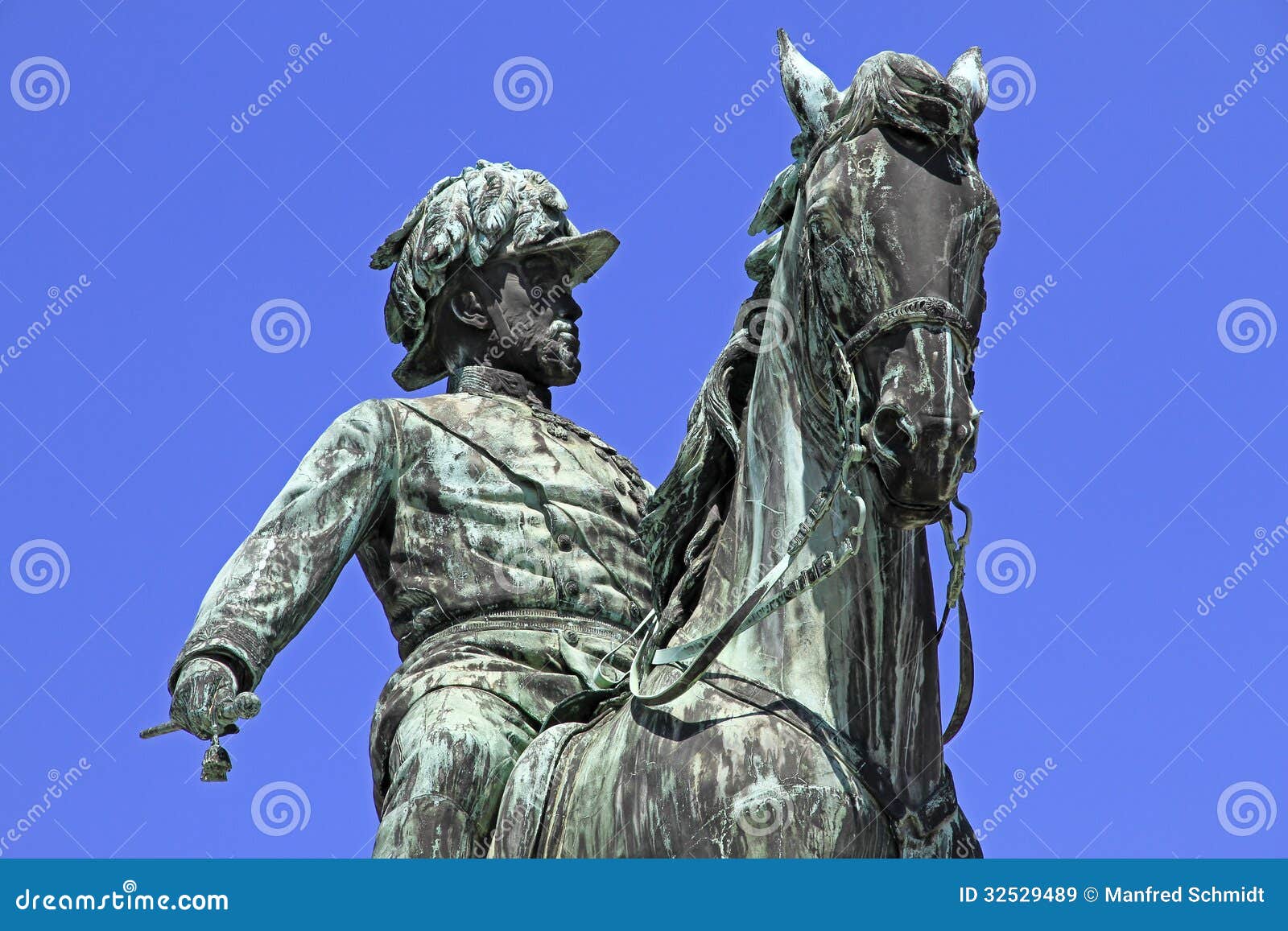 The Statue Of Albrecht Theodor Emil Graf Von Roon By Harro Magnusson In ...