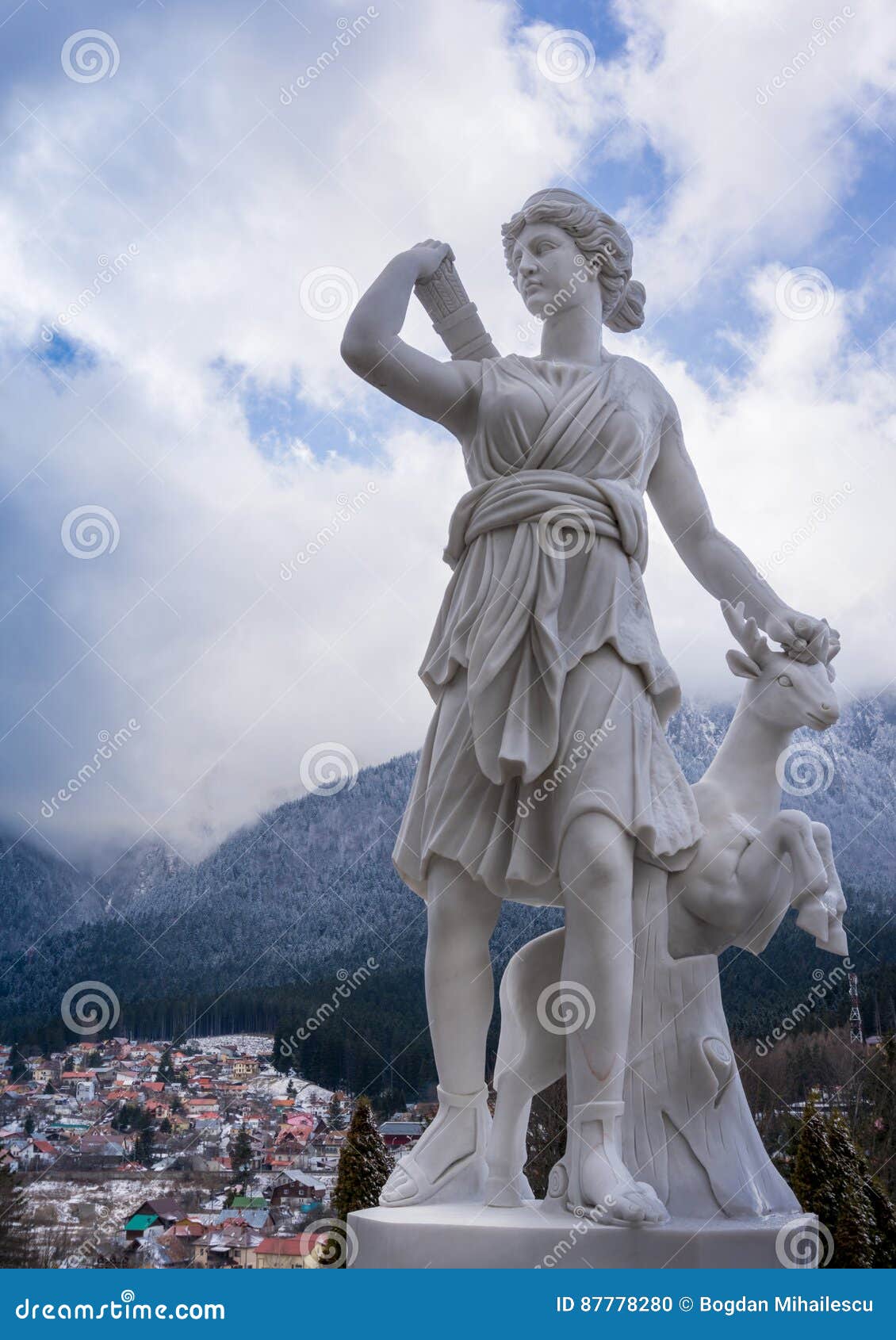 Artemis Deer Chariot