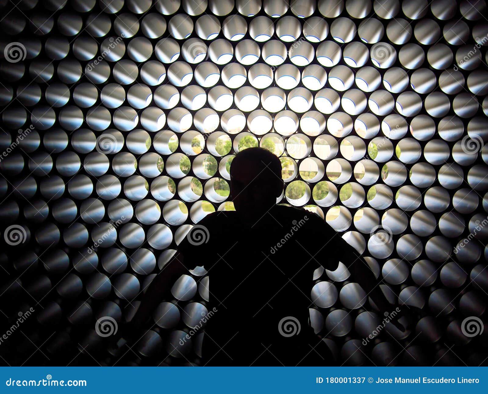 Holes and ray of light stock illustration. Illustration of round ...