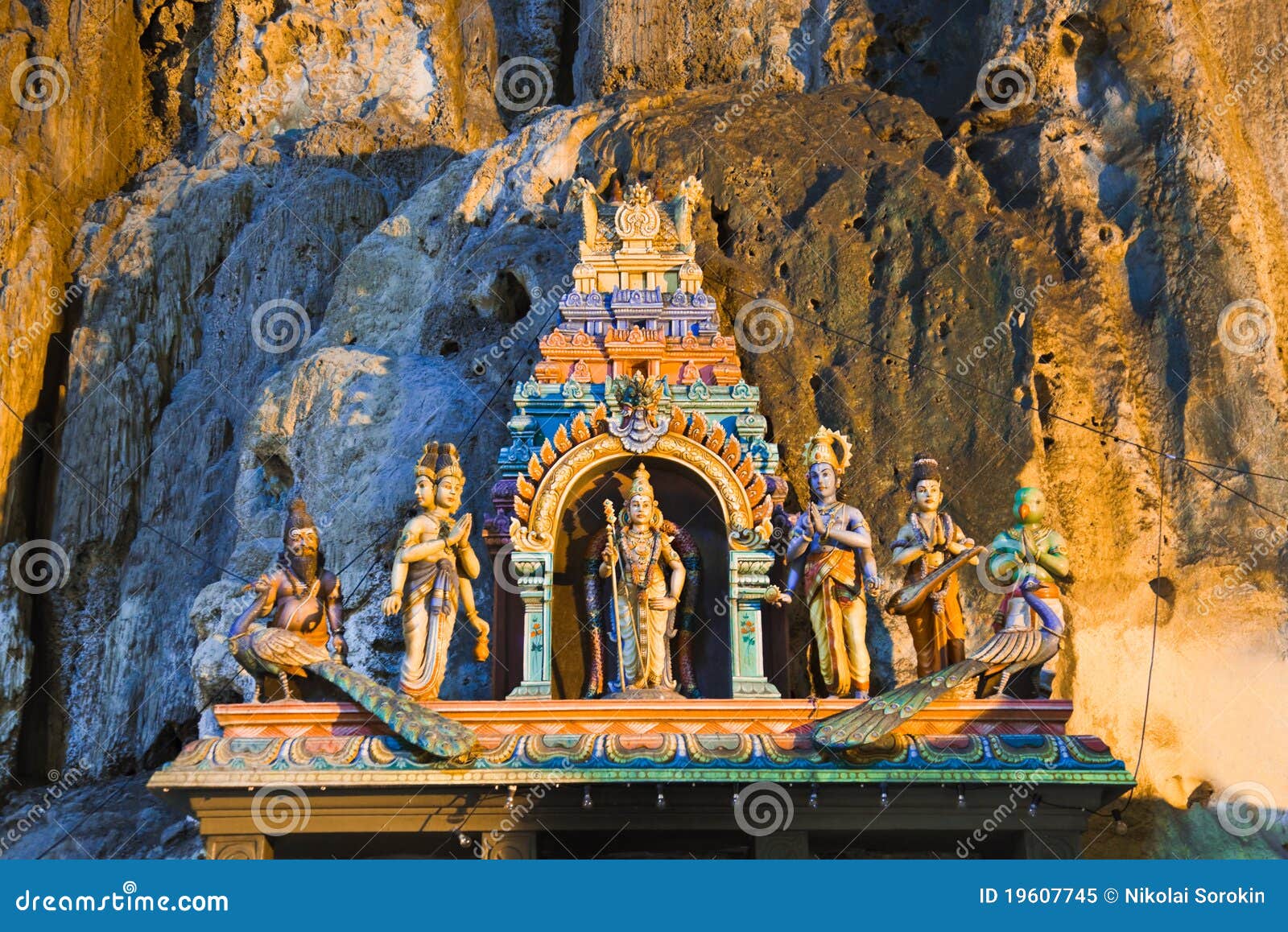 Statue At Batu Caves, Kuala-Lumpur, Malaysia Stock Photo ...