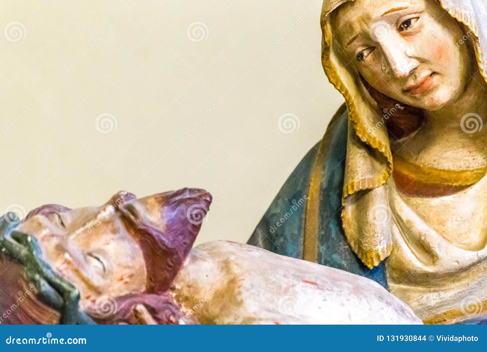 Mary Dead Jesus Mosaic Church Holy Sepulcher Jerusalem Israel Royalty ...