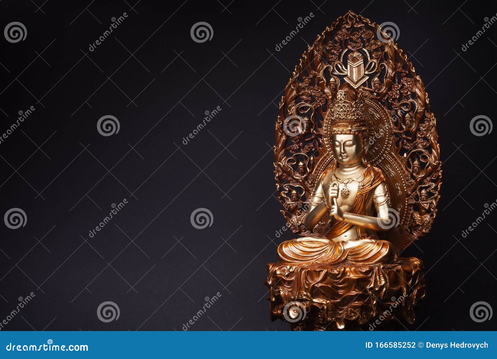 Bodhisattva Guan Yin In The Lotus Position, With Knowledge Mudra ... Bodhisattva Guan Yin In The Lotus Position, With Knowledge Mudra ...