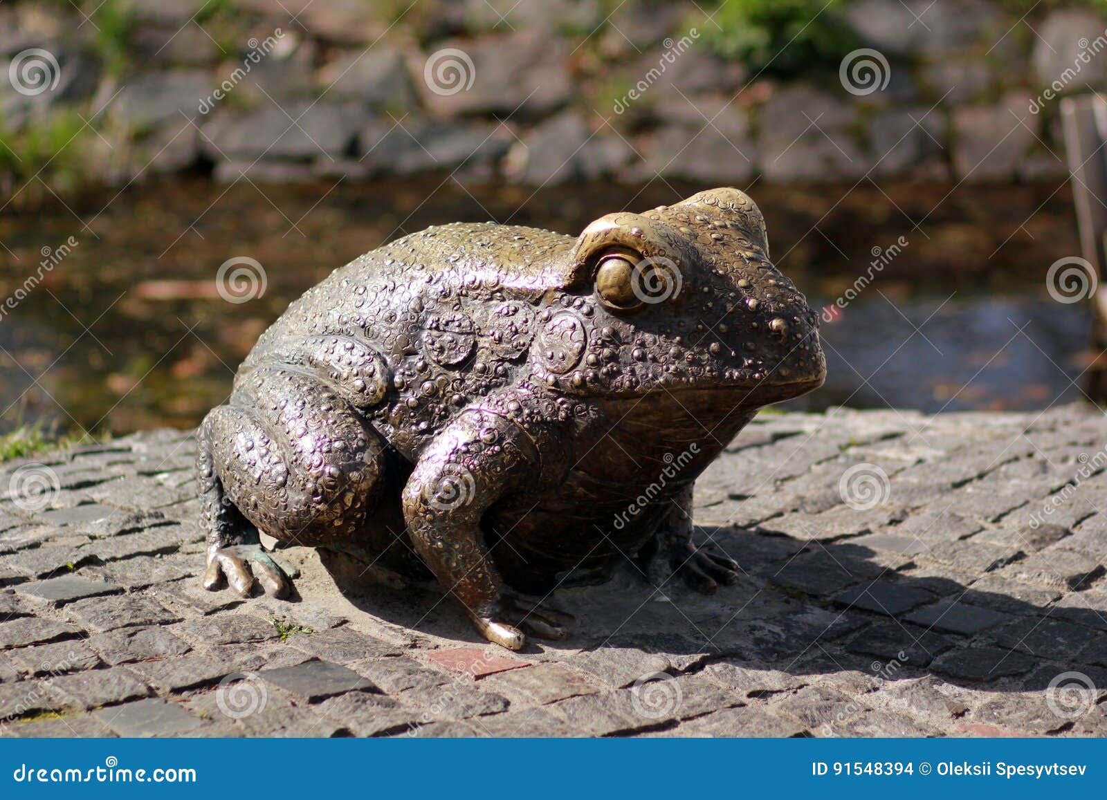 Bronze Frog Waterwork Royalty-Free Stock Photo | CartoonDealer.com ...