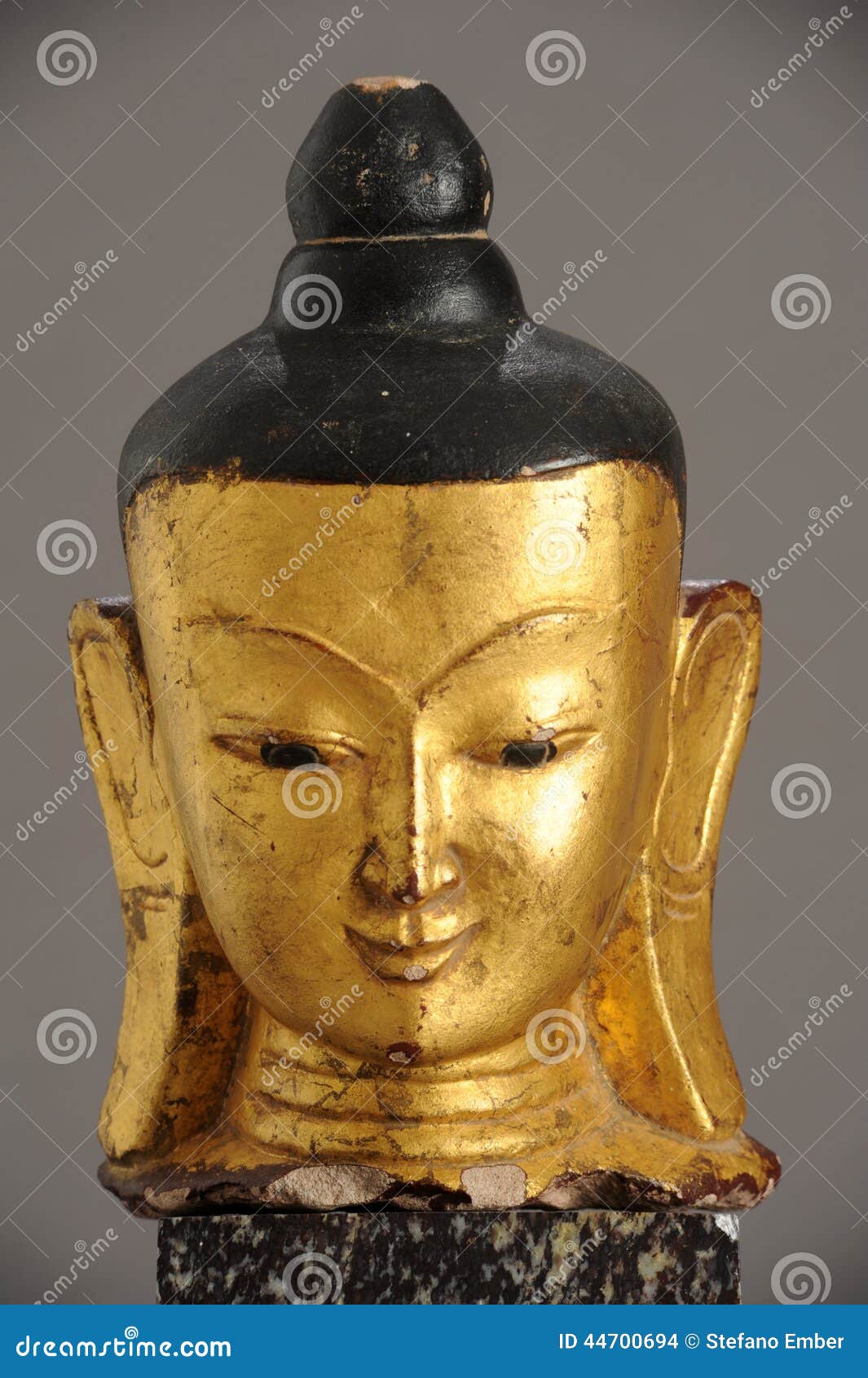 Statue of buddha s head stock photo. Image of pray, budda - 44700694