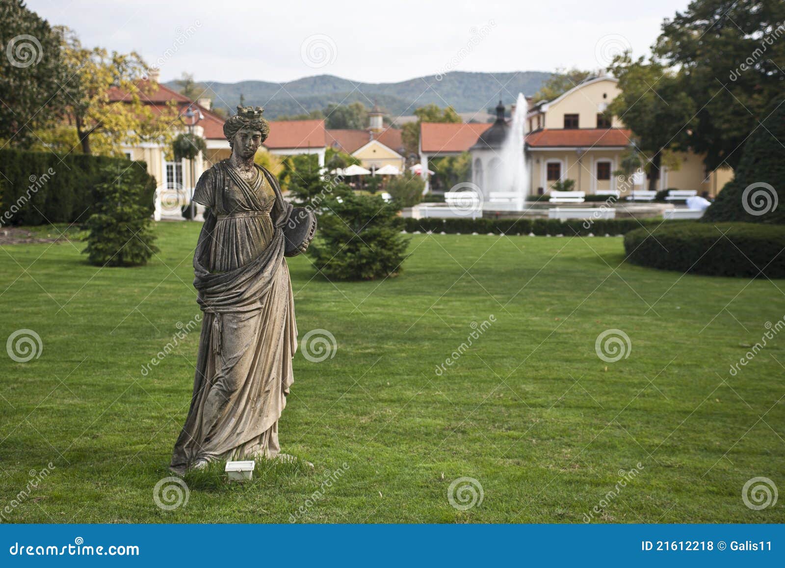 Statue of Ceres stock photo. Image of napoleon, nature - 21612218