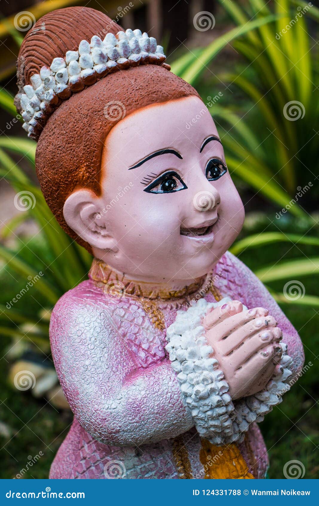Statue of child stock photo. Image of clothes, beauty - 124331788