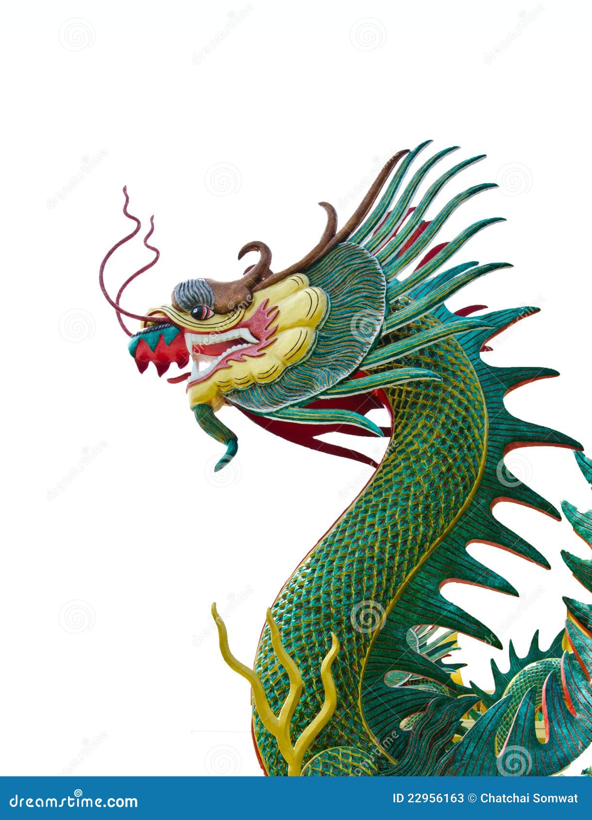 The Statue Of A Chinese Dragon. Picture Image: 22956163