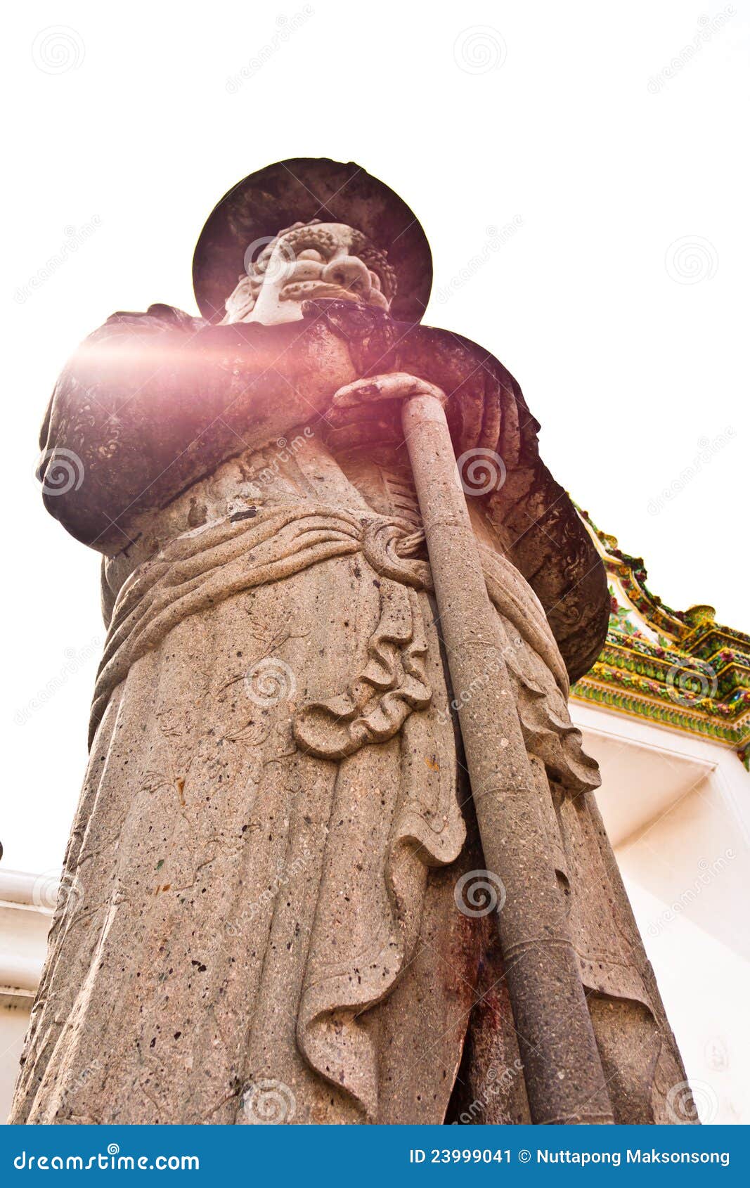 Statue of Chinese men stock image. Image of asian, brown - 23999041