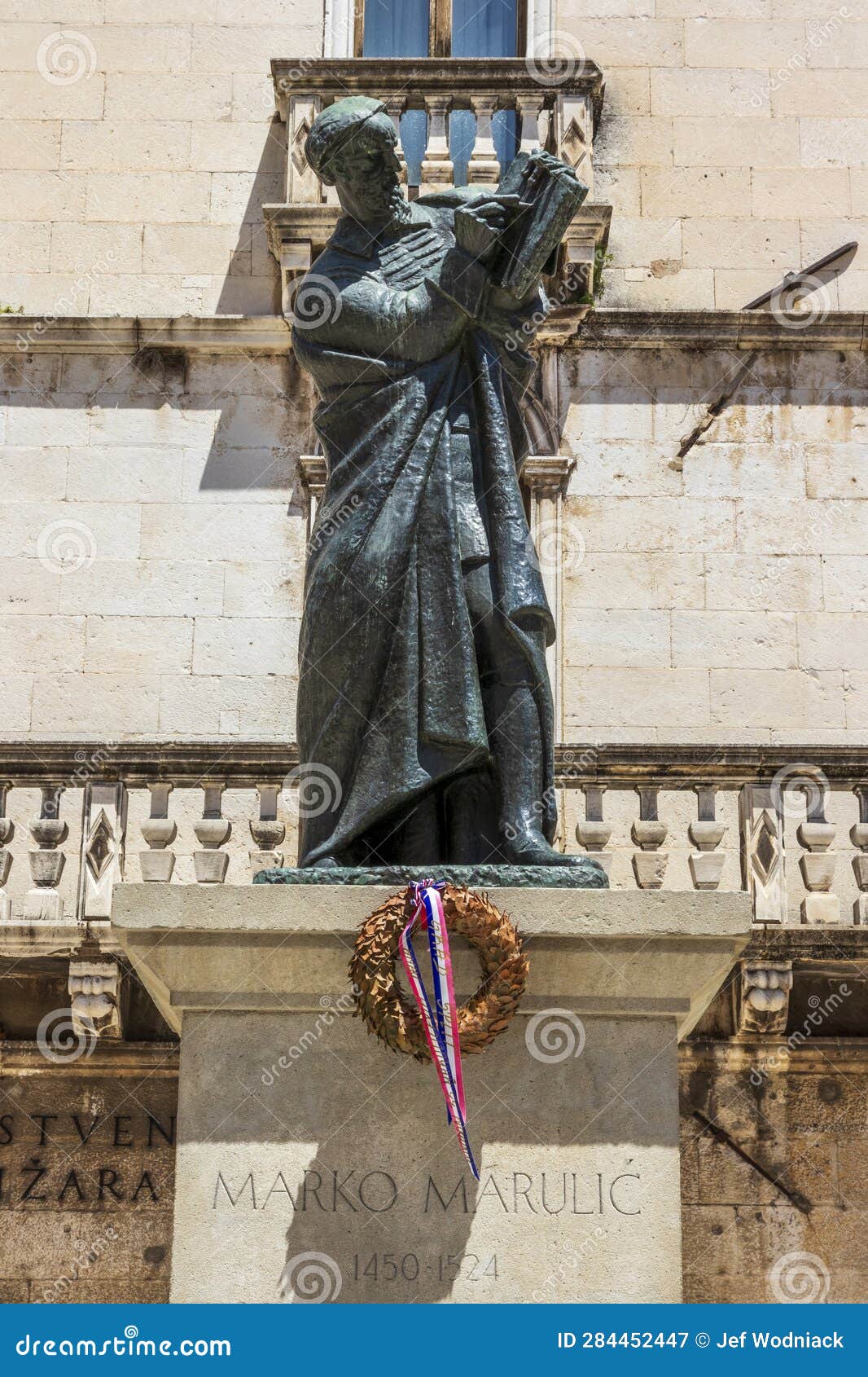 Statue in the City of Split in Croatia. Editorial Photography - Image ...