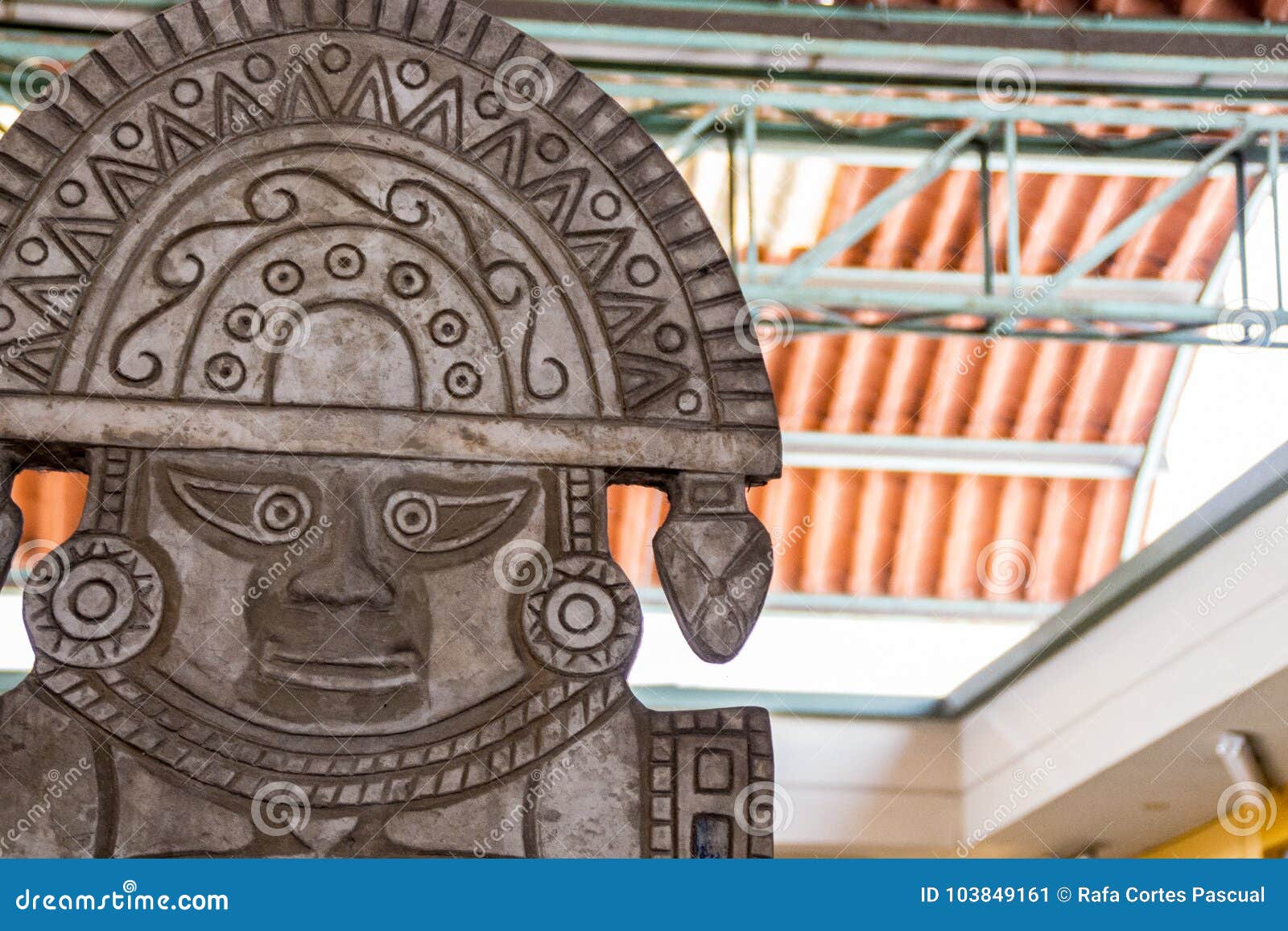 Statue d'Inca image stock. Image du historique, amérique - 103849161