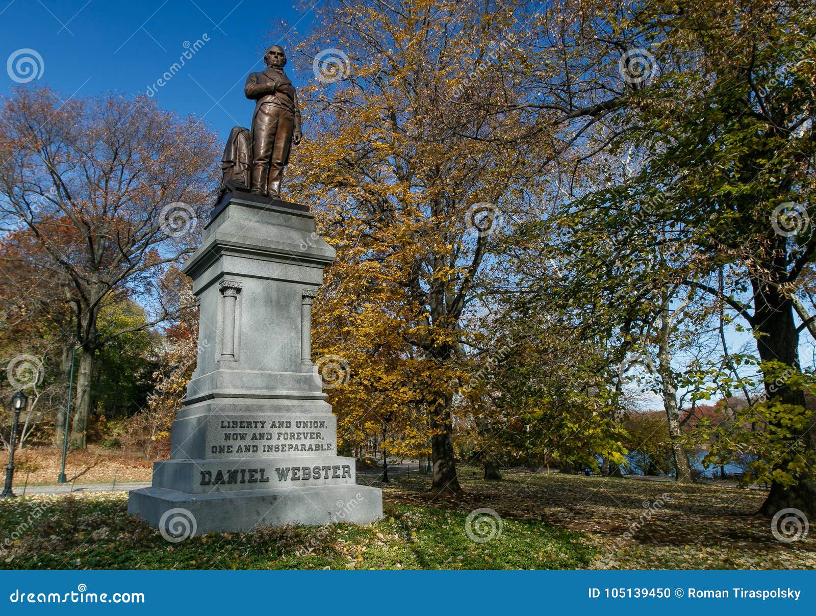 Statue of Daniel Webster stock photo. Image of statue - 105139450