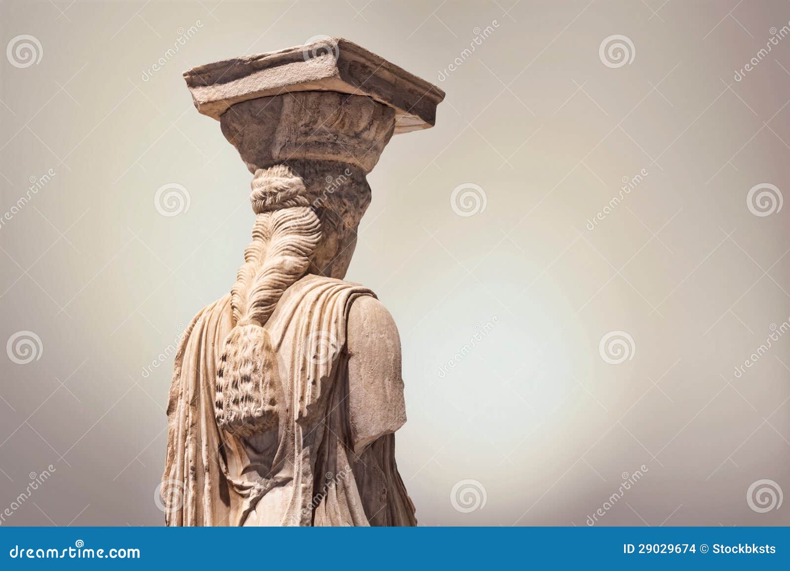 Statue de cariatide photo stock. Image du hellénistique - 29029674