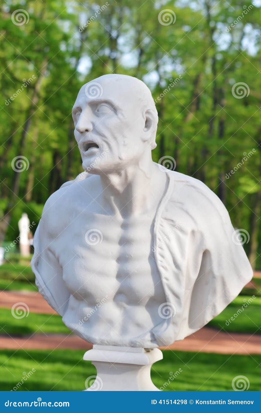 Statue De Philosophe Romain Antique Seneca Photo stock - Image du ...