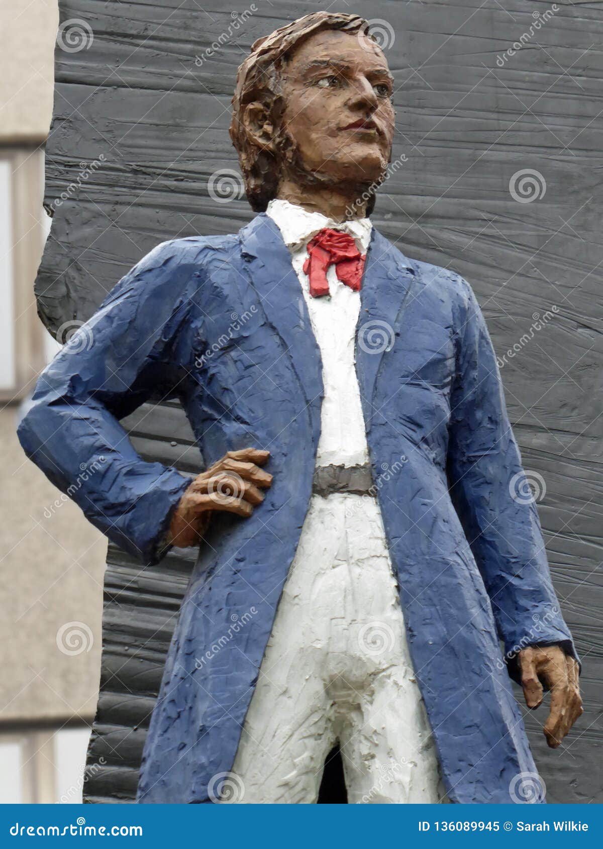 Statue De Richard Wagner, Leipzig Image stock - Image du musique ...