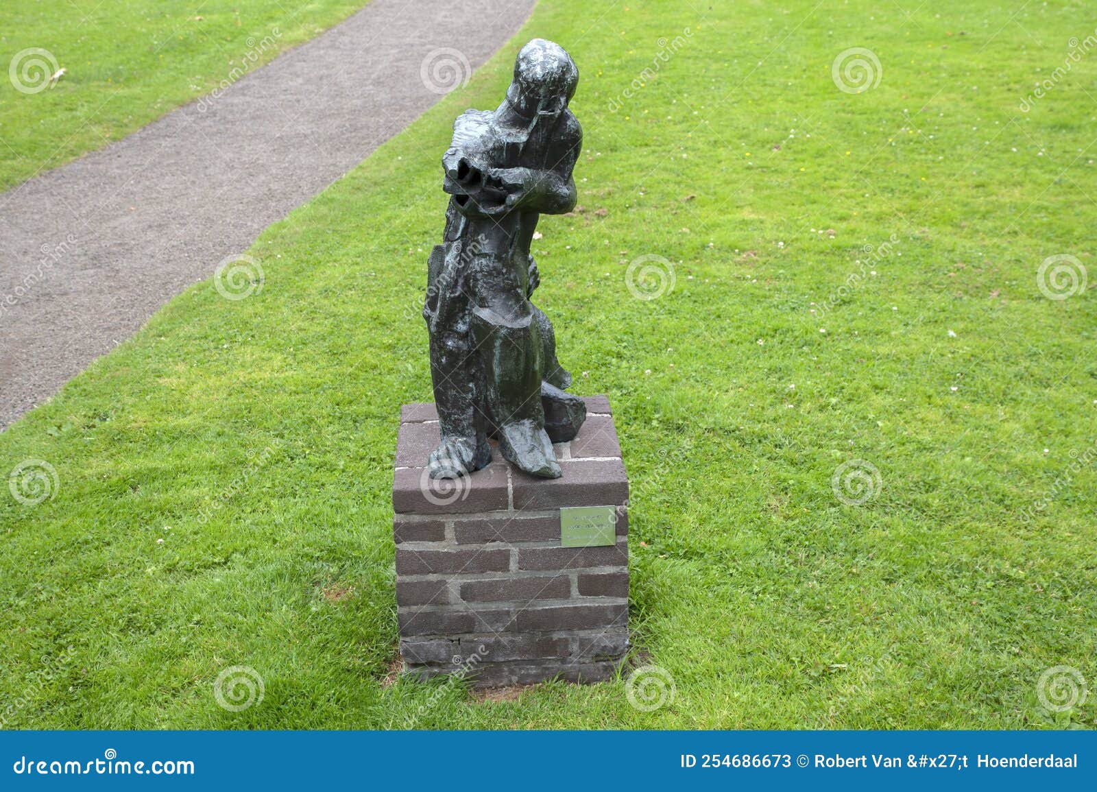 Statue De Soldaat at Amstelveen the Netherlands 11-7-2022 Editorial ...