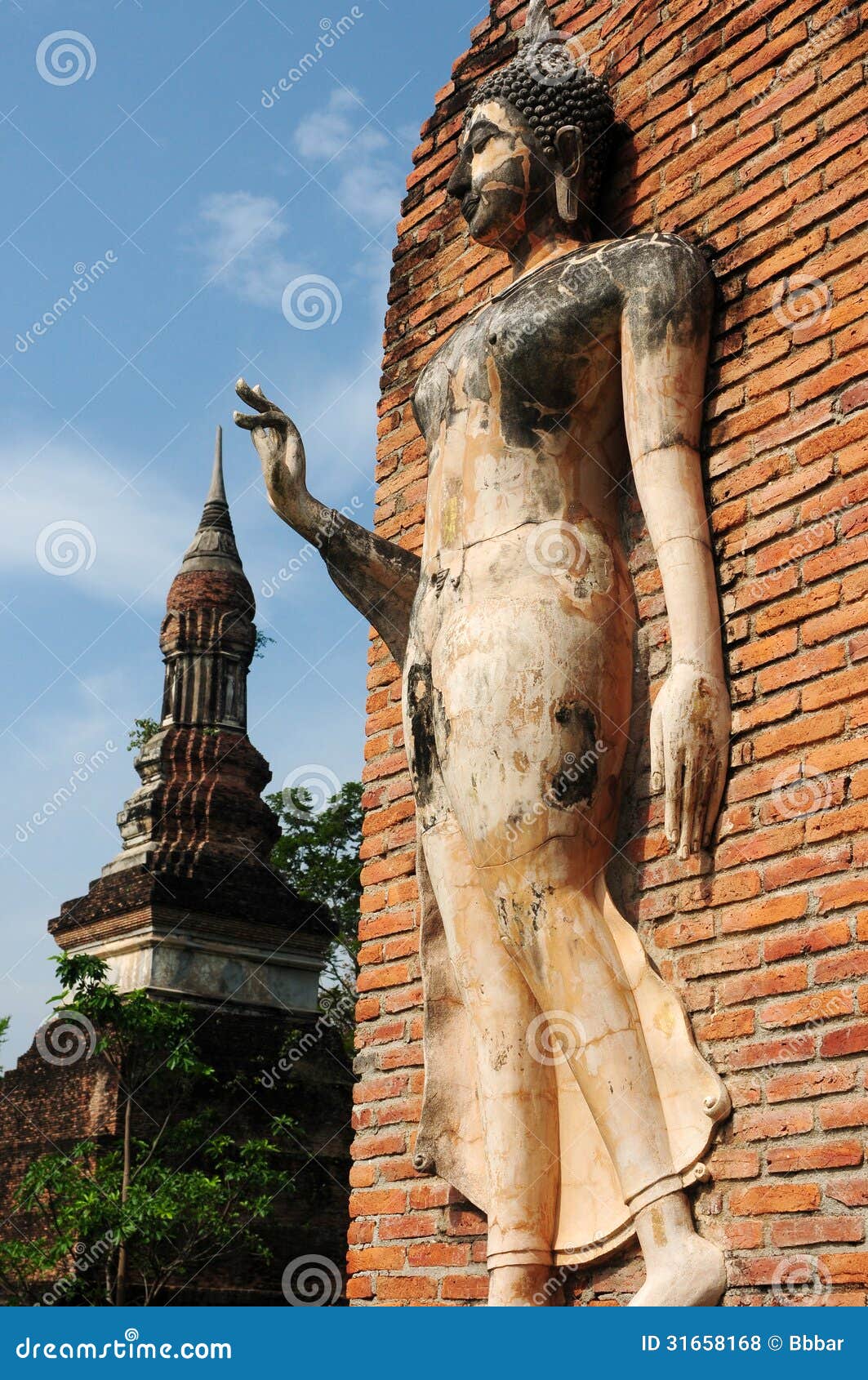 Statue Of A Deity In The Historical Royalty-Free Stock Photography ...