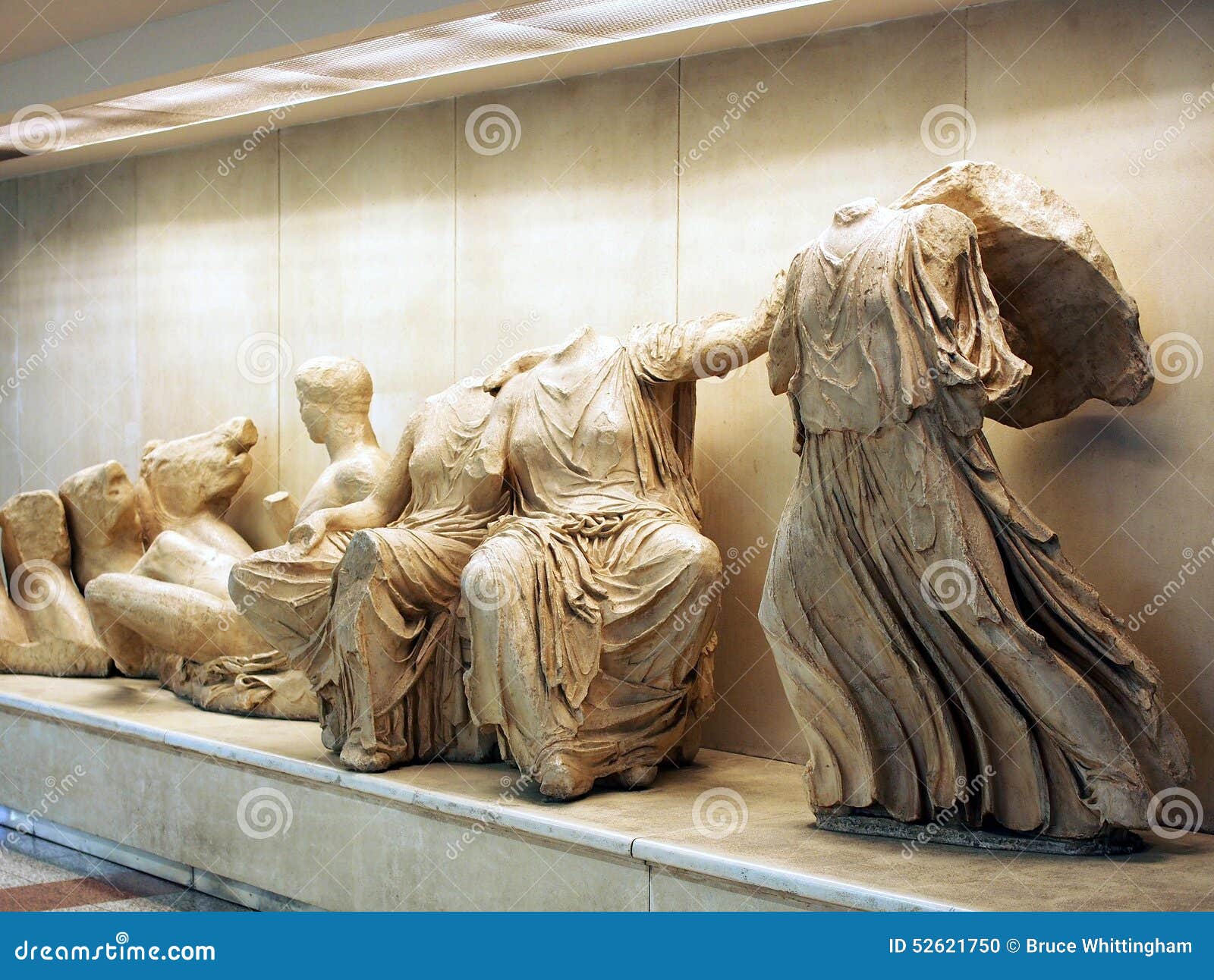 Statue del greco antico fotografia stock. Immagine di scultura - 52621750