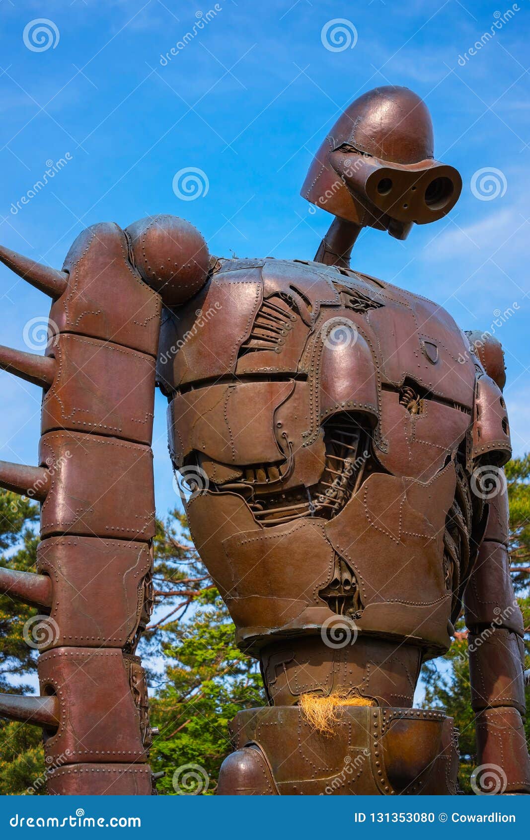 Statue Des Roboters an Ghibli-Museum Redaktionelles Bild - Bild von ...