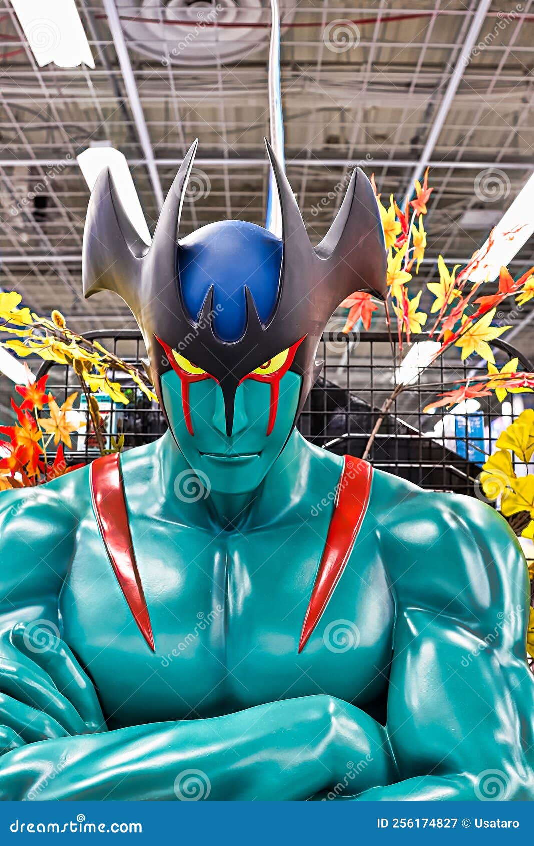 Statue of DEVILMAN editorial photography. Image of osaka - 256174827