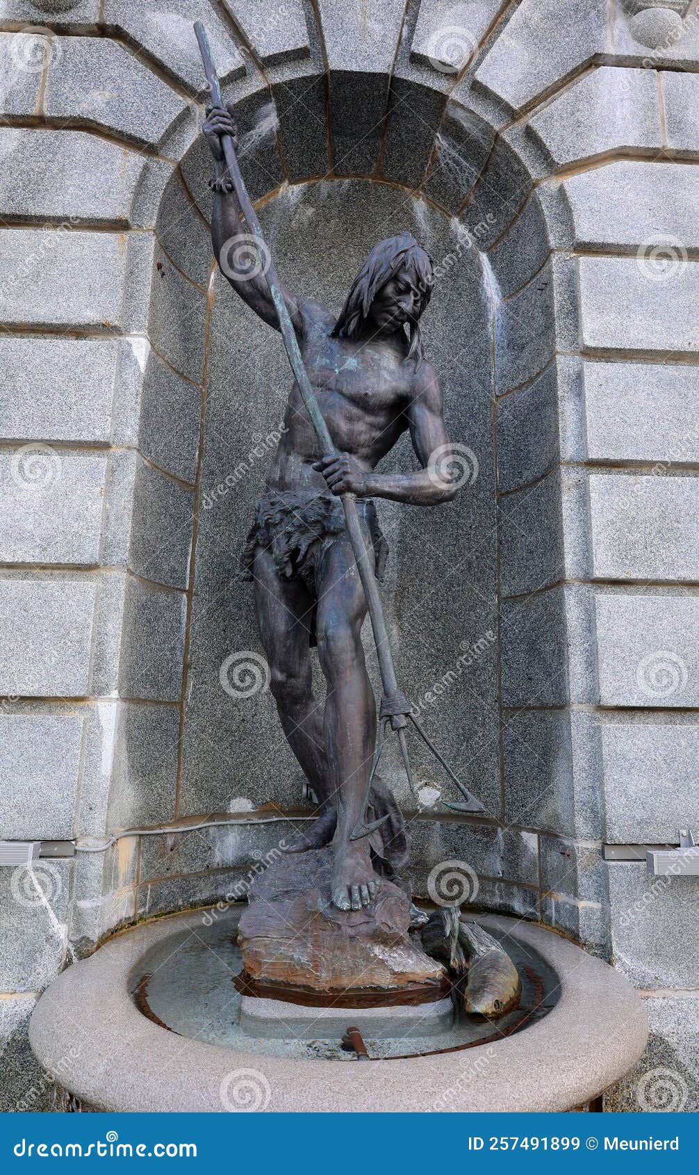 Statue Devoted To the First Nations Editorial Stock Image - Image of ...