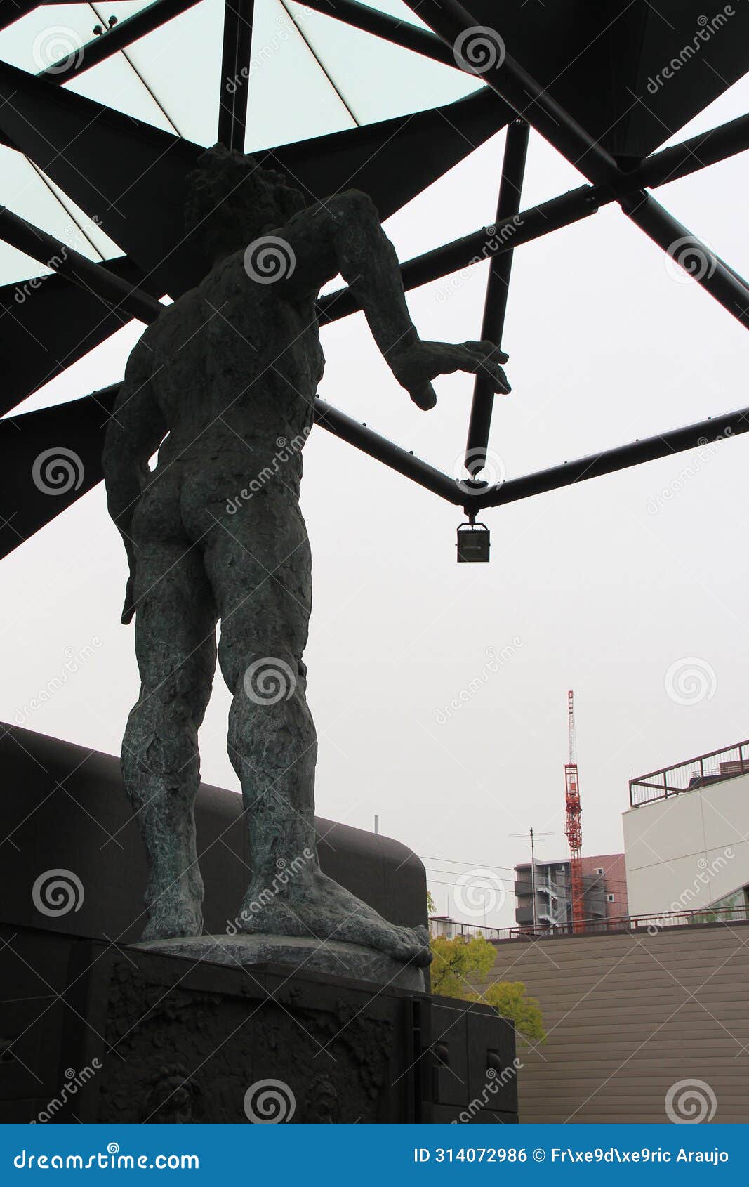 Statue of a Divinity in a Buddhist Temple (isshin-ji) in Osaka (japan ...