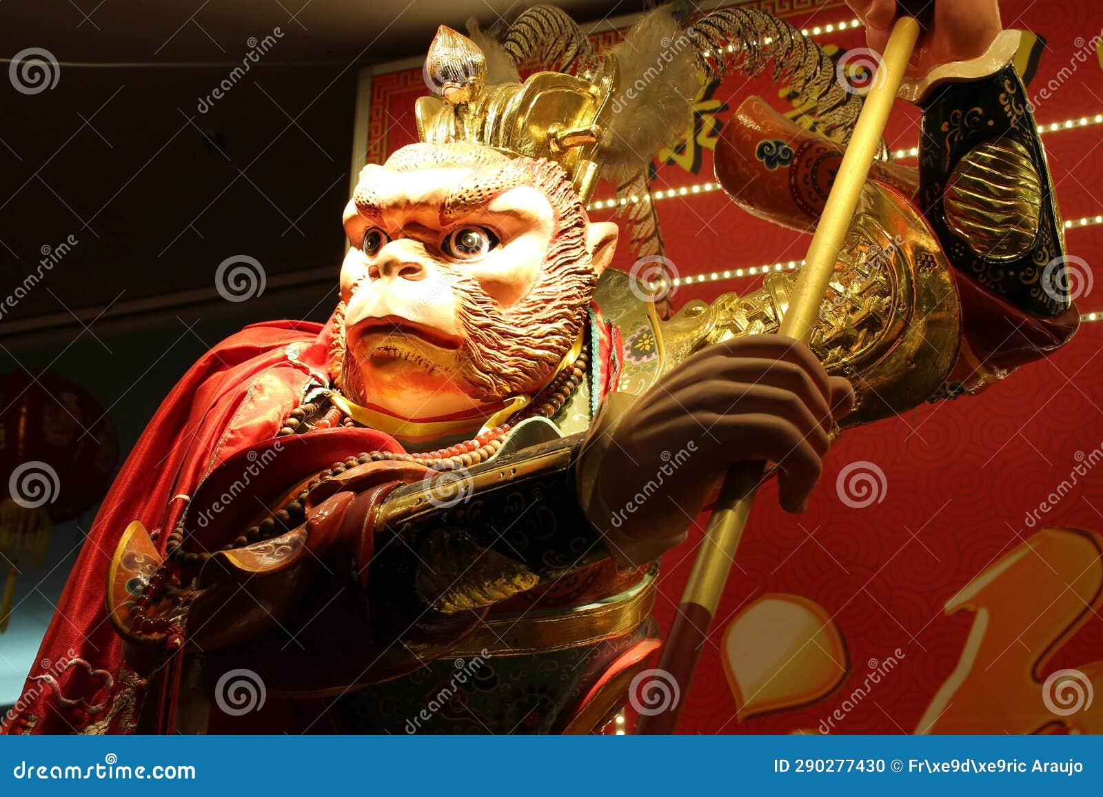 Statue of a Divinity - Singapore Stock Photo - Image of heritage ...