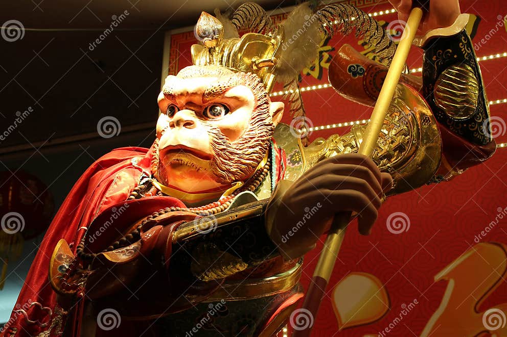 Statue of a Divinity - Singapore Stock Photo - Image of religion ...