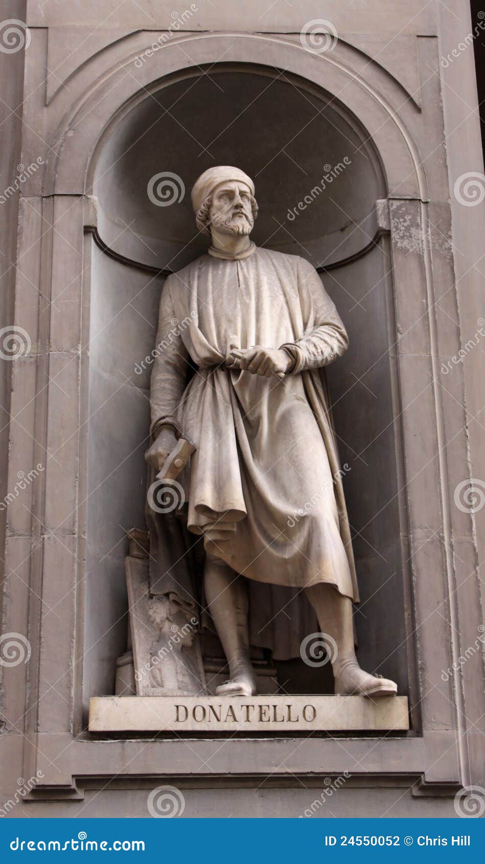 Statue of Donatello editorial photography. Image of italy - 24550052