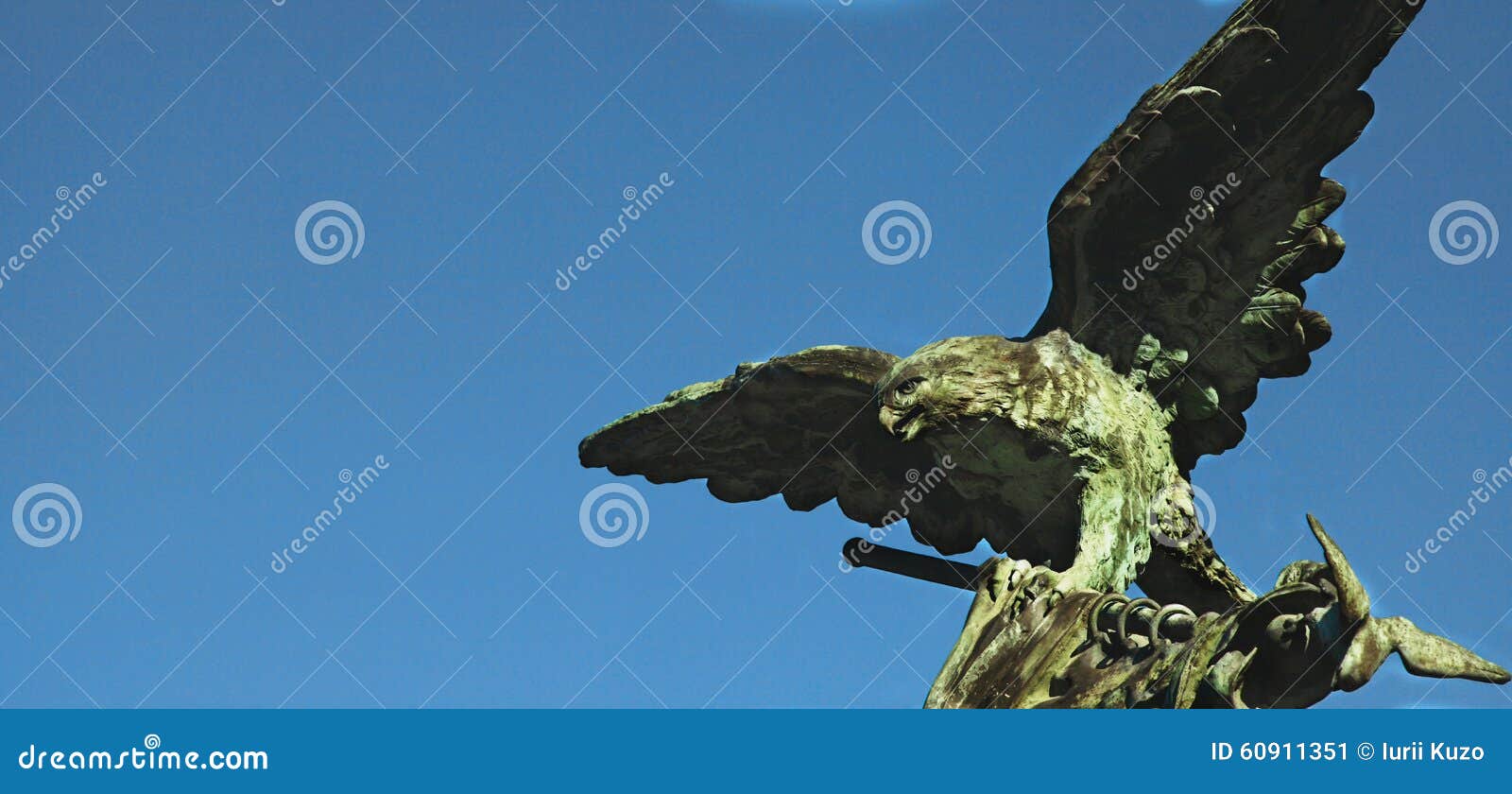 Statue of Eagle As a Symbol of Grandeur, and Power Stock Image - Image ...