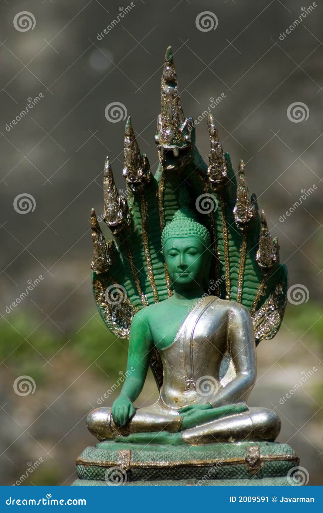 Statue of Emerald Buddah - Shallow Focus Stock Image - Image of ...