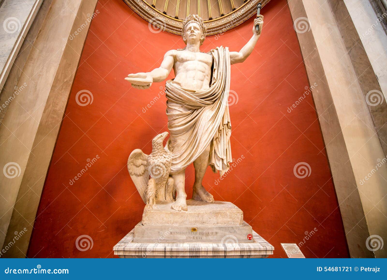 Statue of Emperor Claudius editorial photo. Image of catholic - 54681721