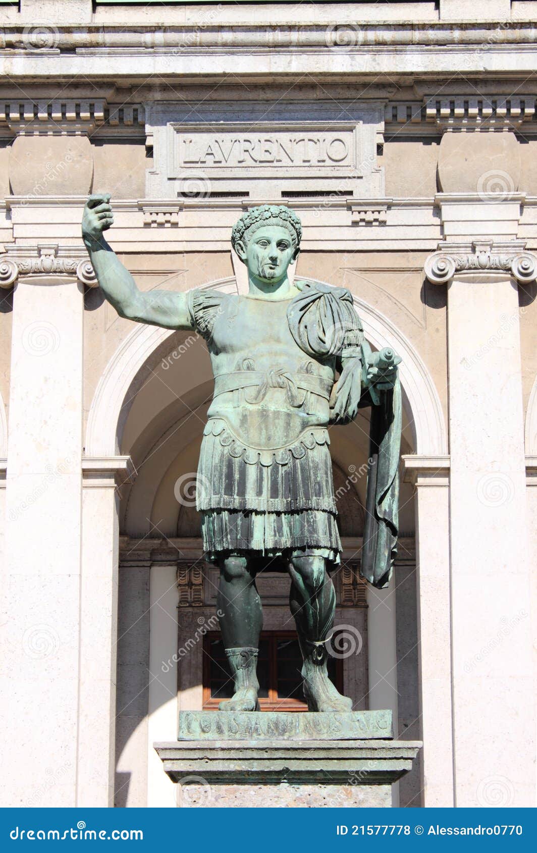 Statue Of Emperor Constantine Stock Photography | CartoonDealer.com ...