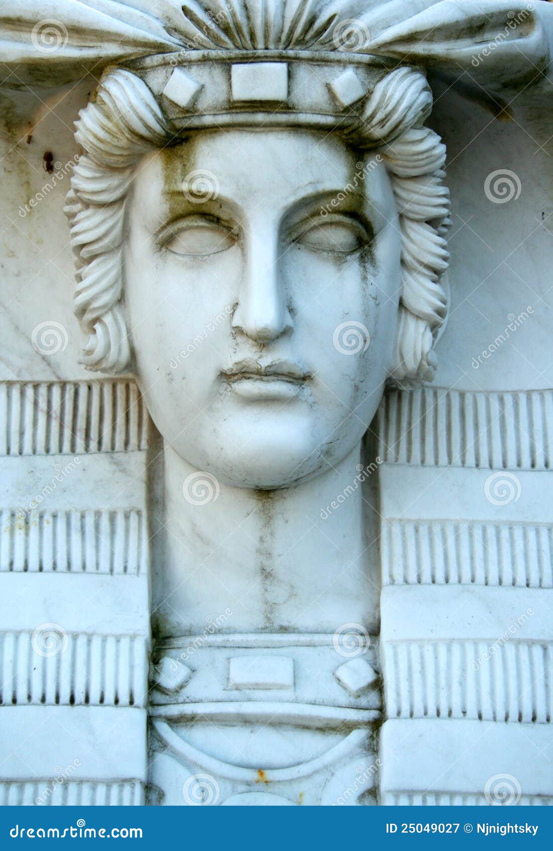 Statue face stock image. Image of sculpture, style, statue - 25049027