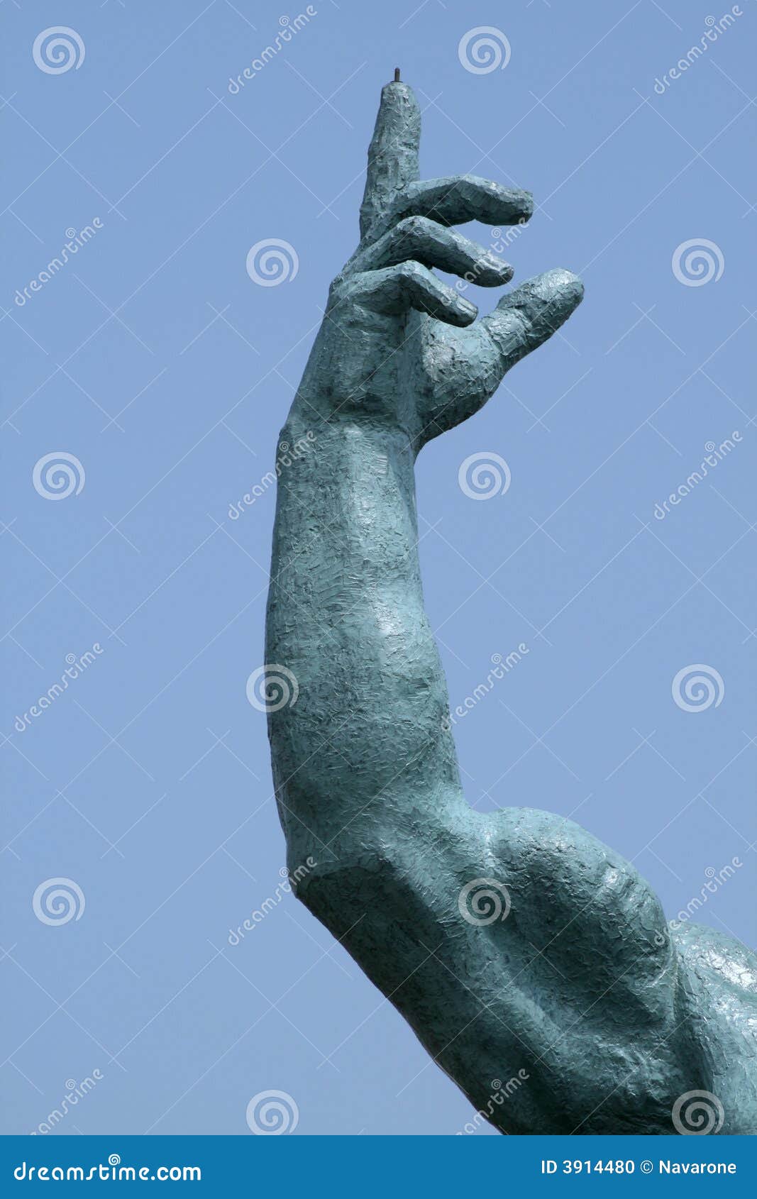 Statue finger pointing stock photo. Image of biceps, muscle - 3914480